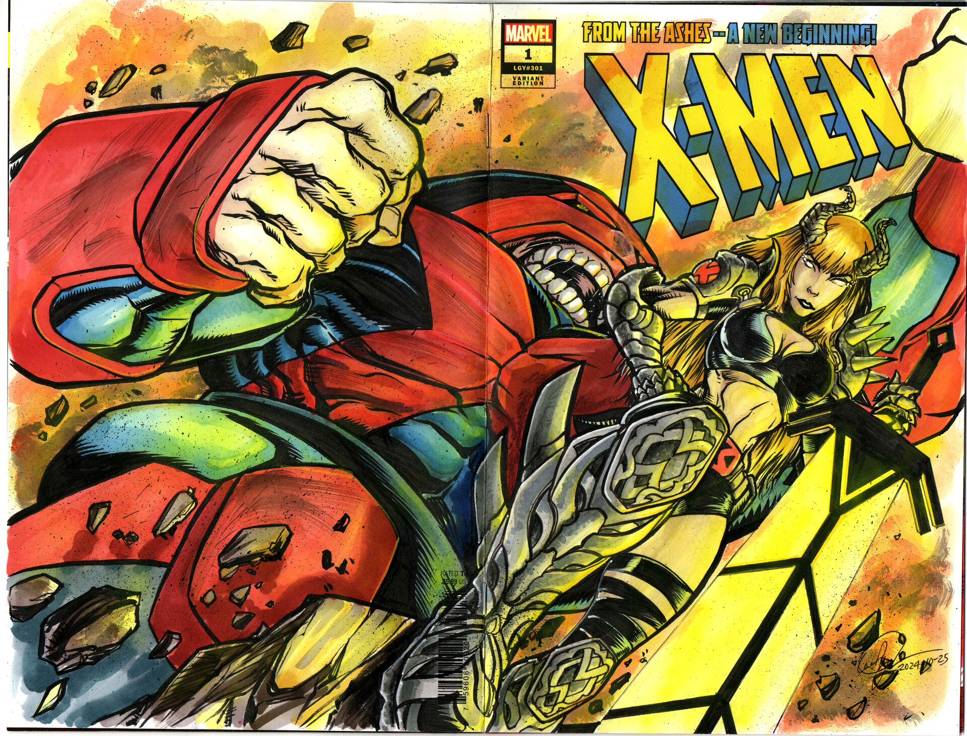 ArtStation - X-Men: Magik & Juggernaut