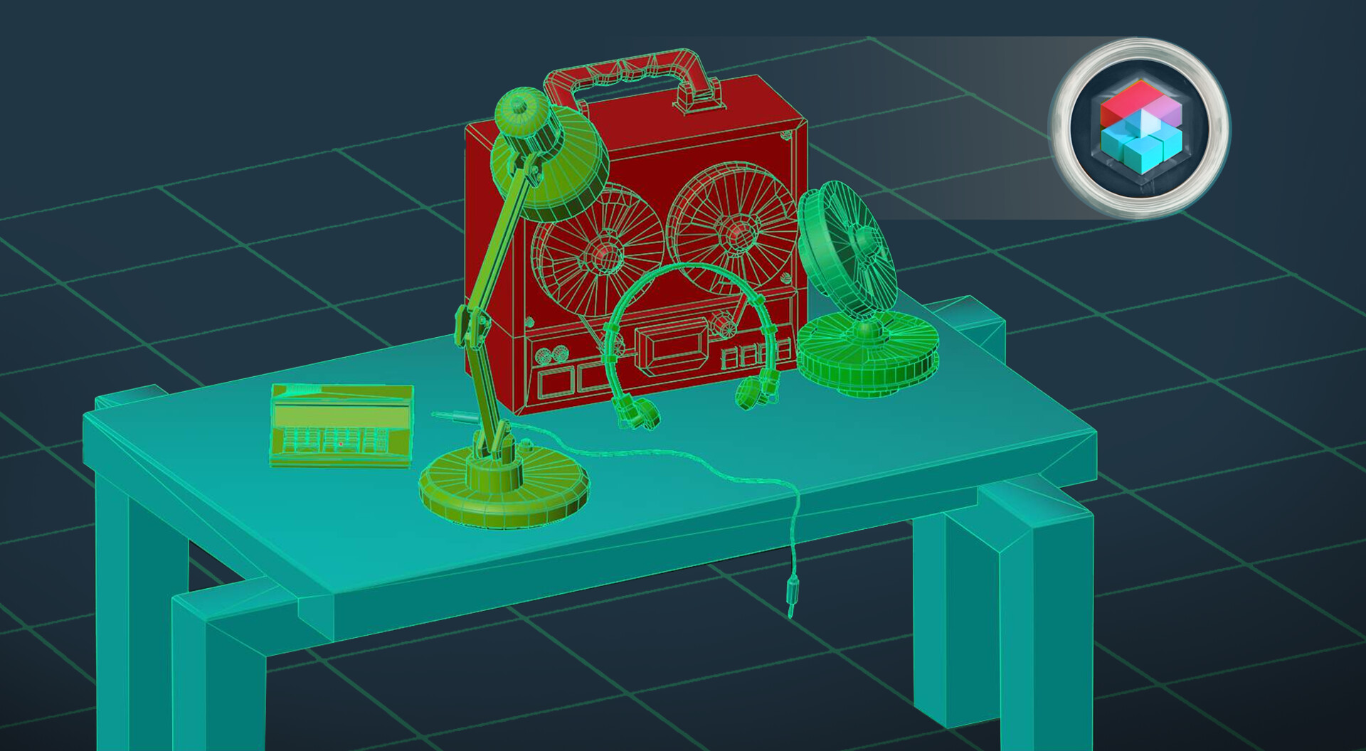 ArtStation - Cozy Tape Player