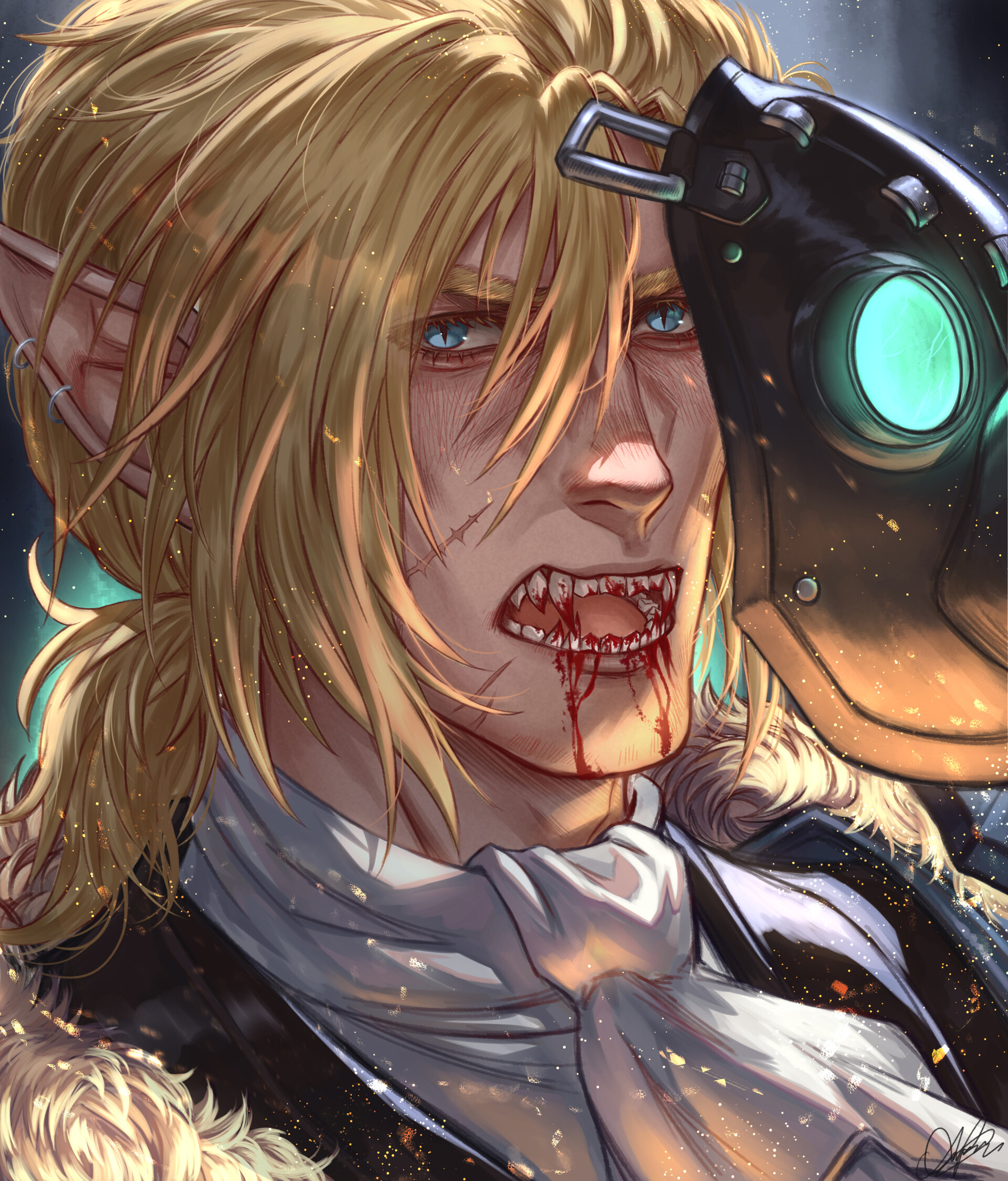 ArtStation - Mythos Vampire portrait