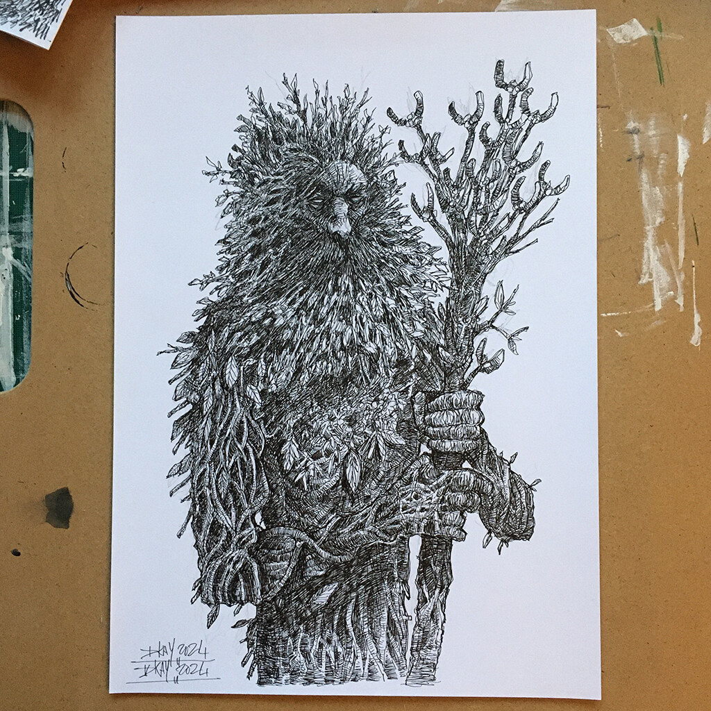 Duncan Kay - Artist and Illustrator - Green Guardian