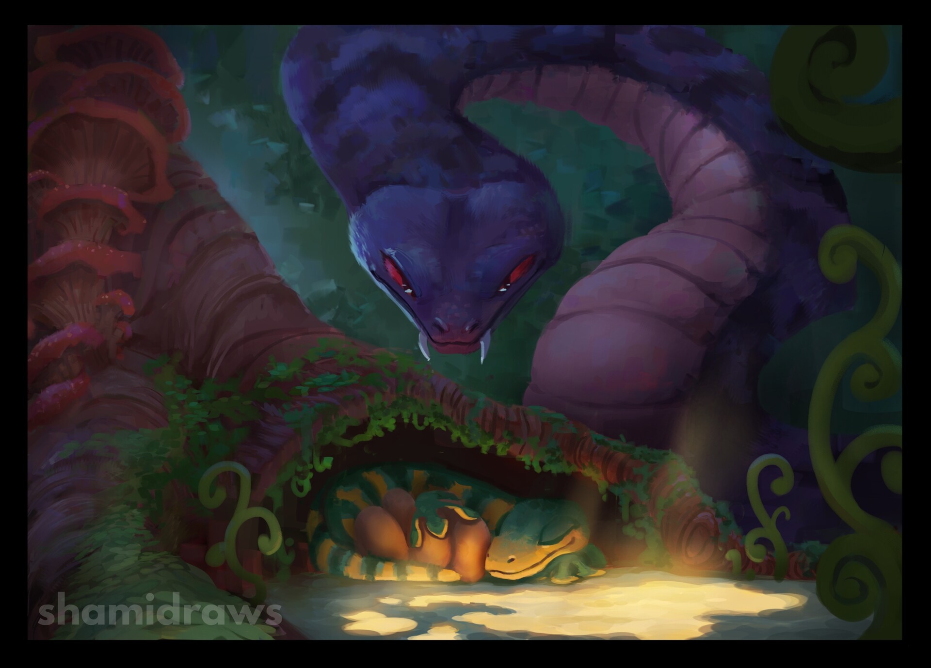 ArtStation - Snake Attack