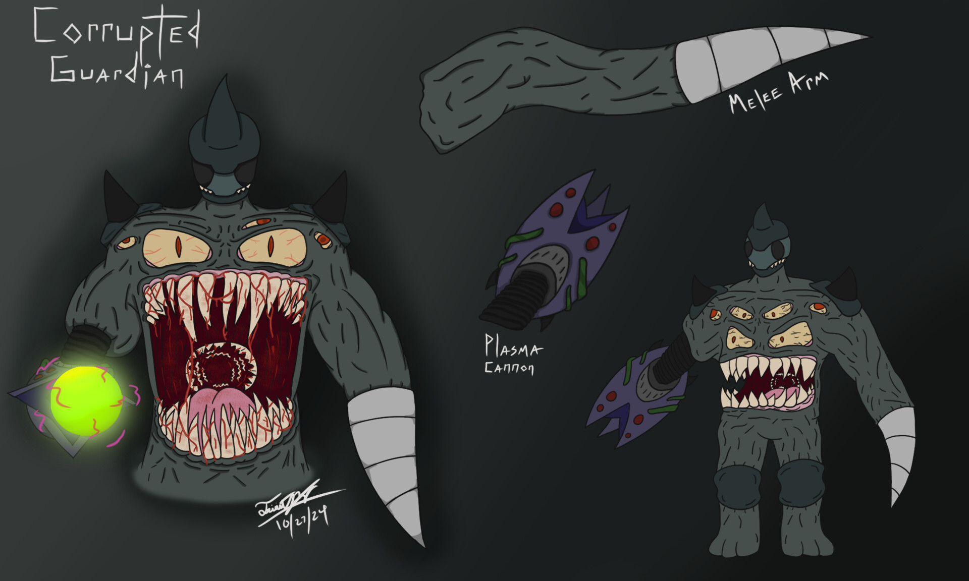 ArtStation - Corrupted Guardian