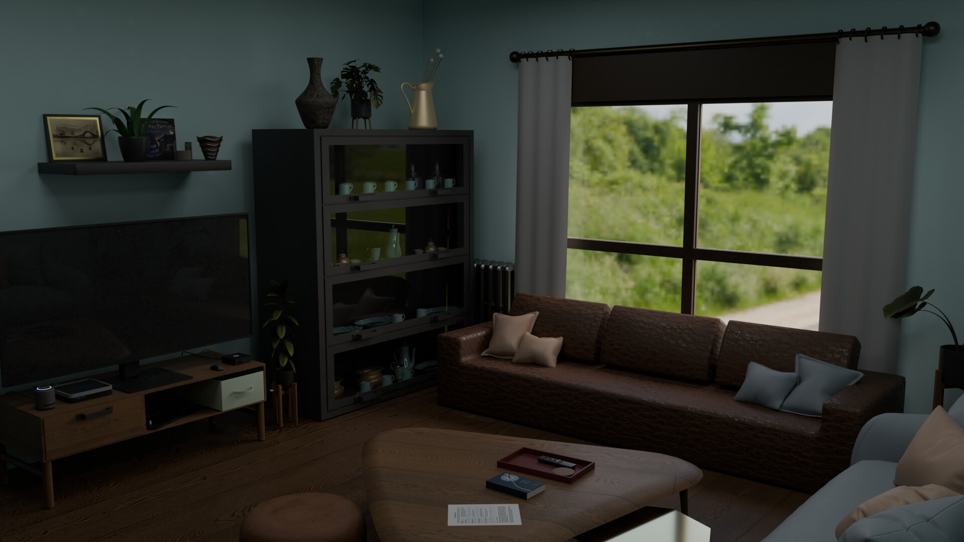 ArtStation - Living room Render