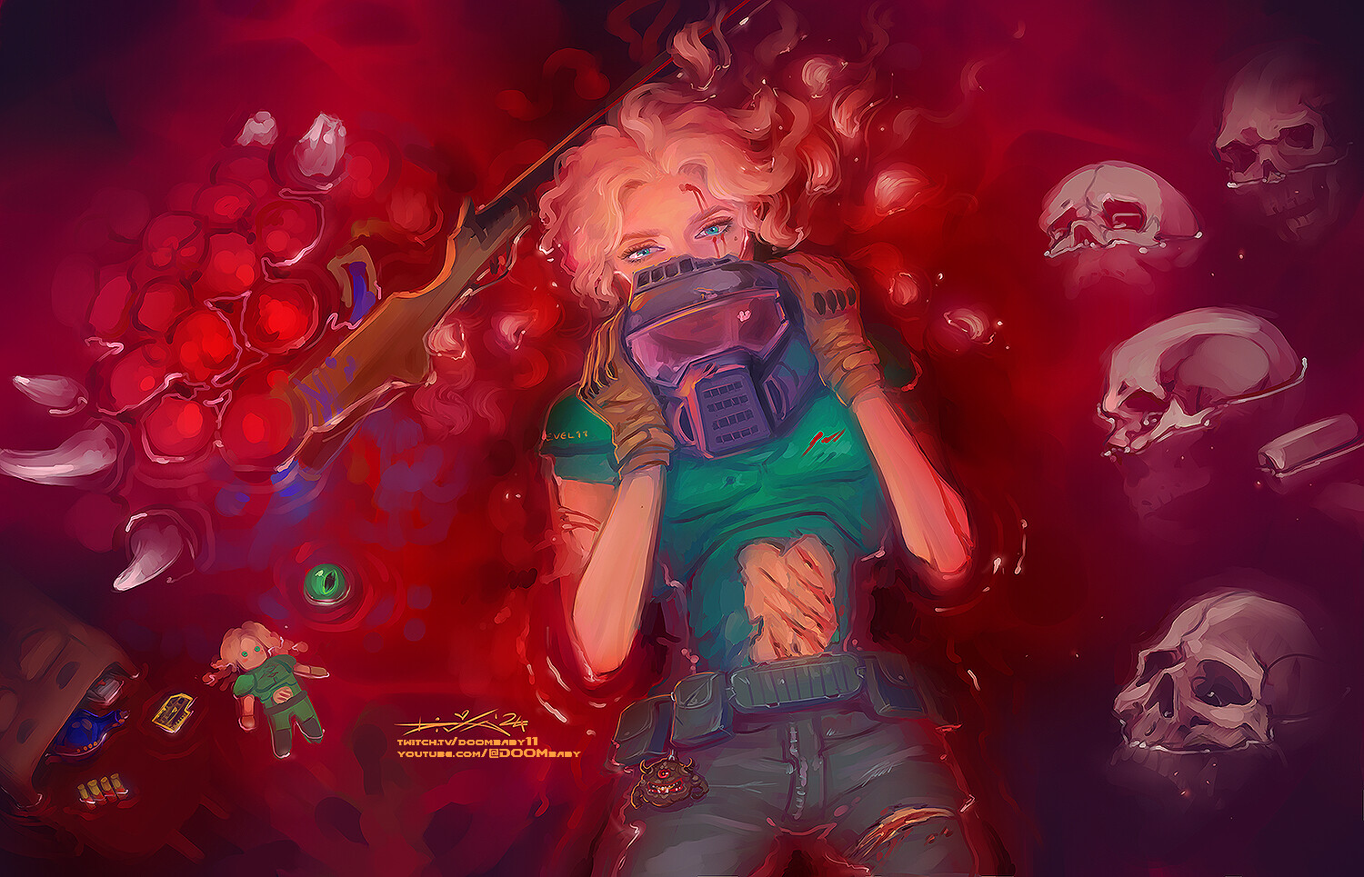 ArtStation - DOOM baby