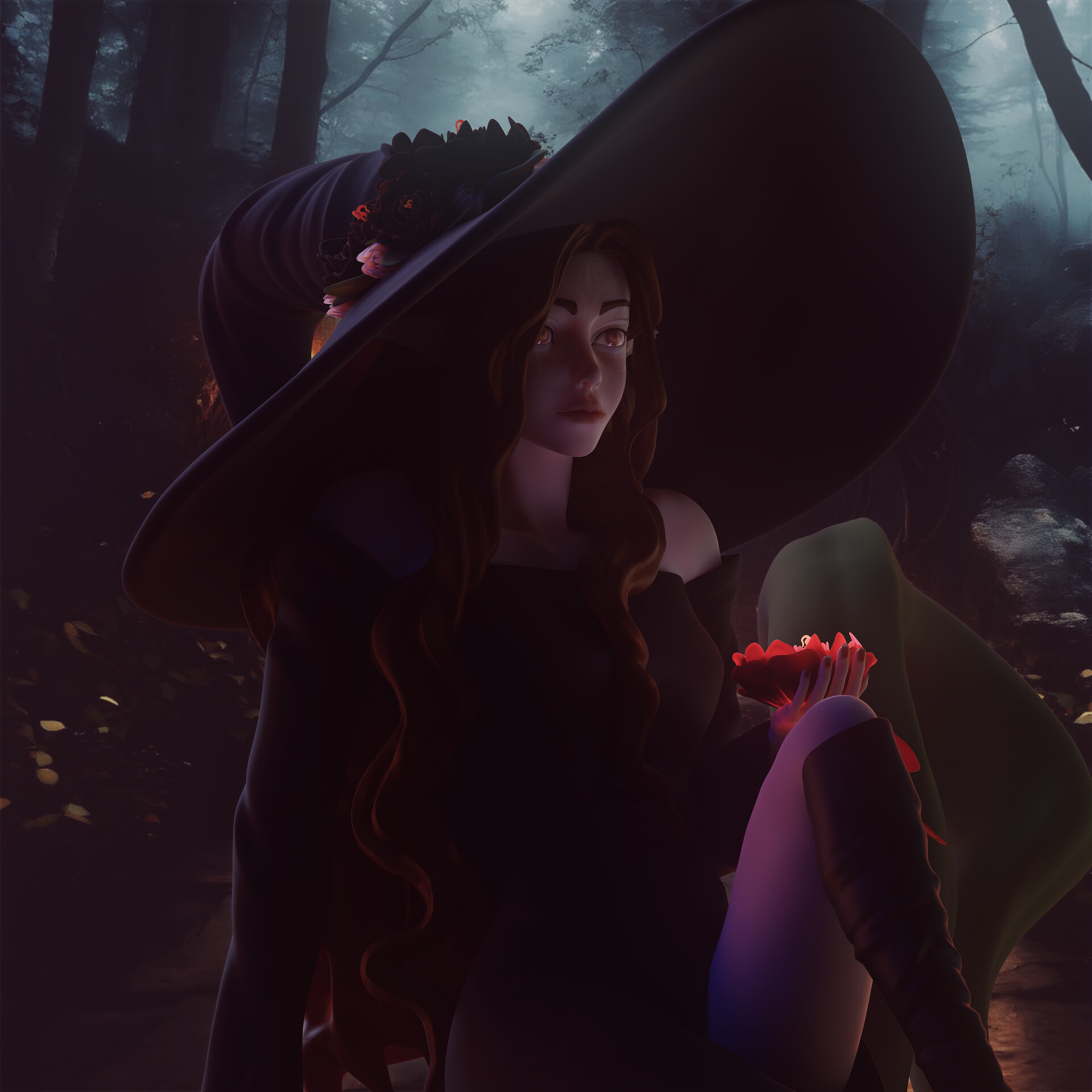 ArtStation - Pumpkin Witch