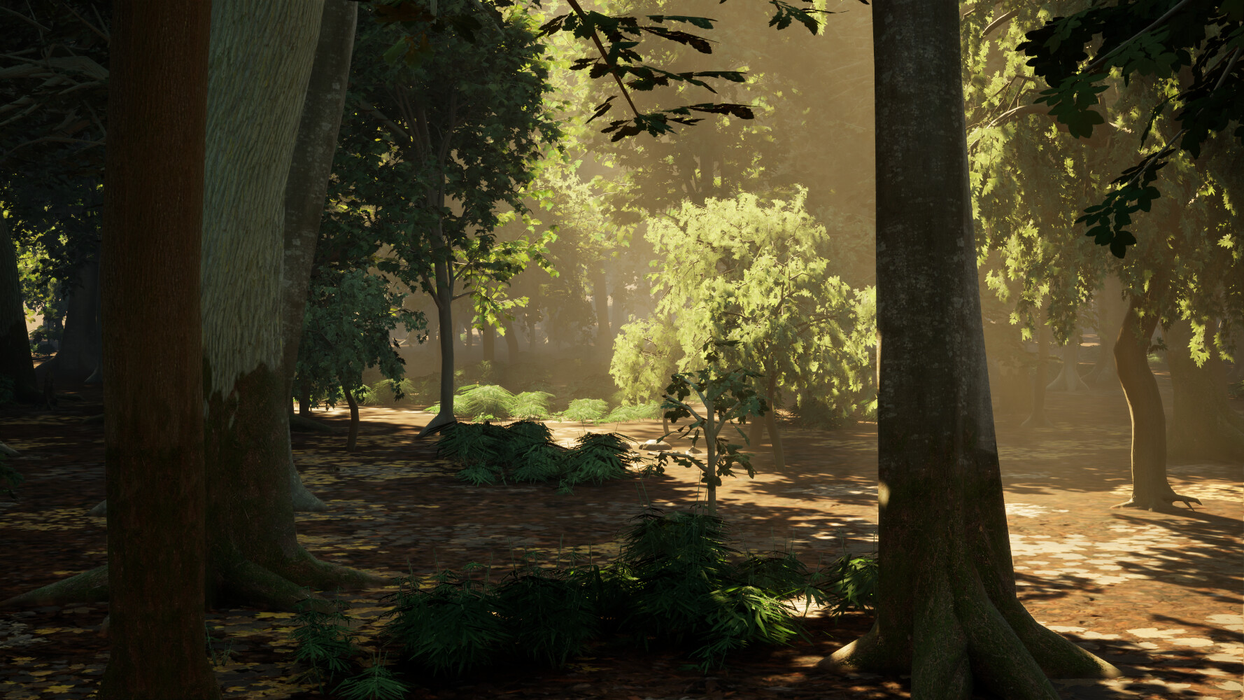 ArtStation - Japanese forest generator (Procedural tools and workflow)