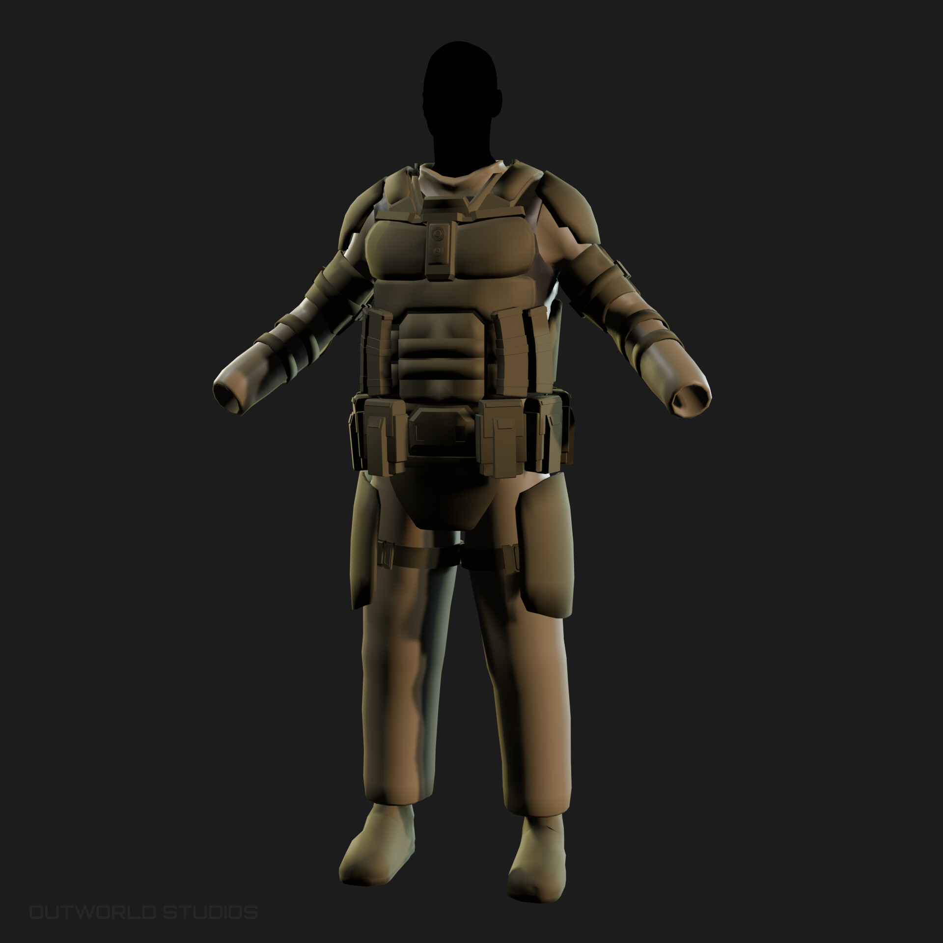 Outworld Studios - Scifi EVA Combat Suit Wip