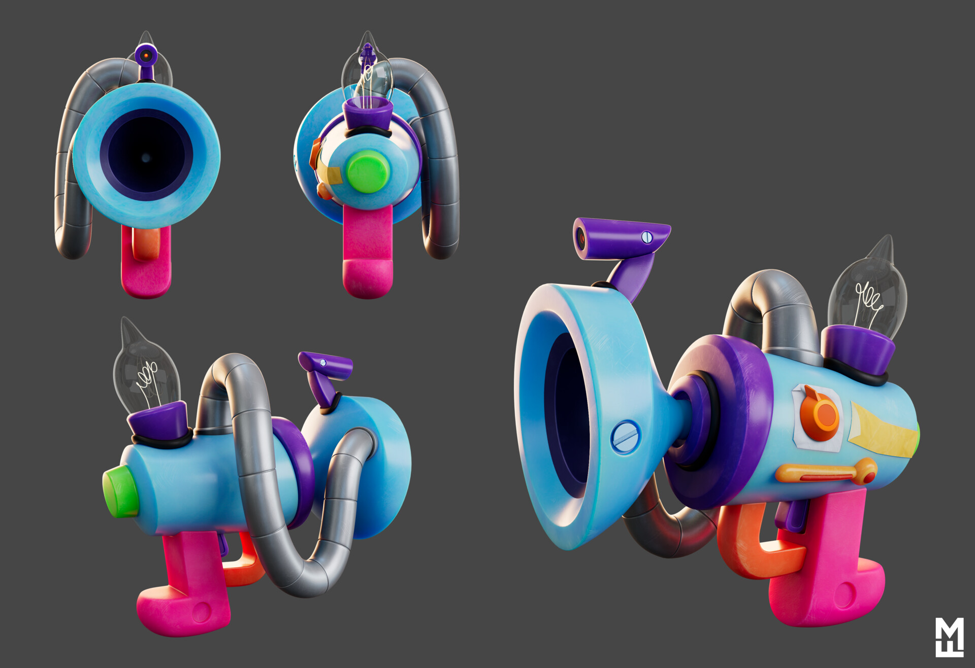 ArtStation - Scrap gun