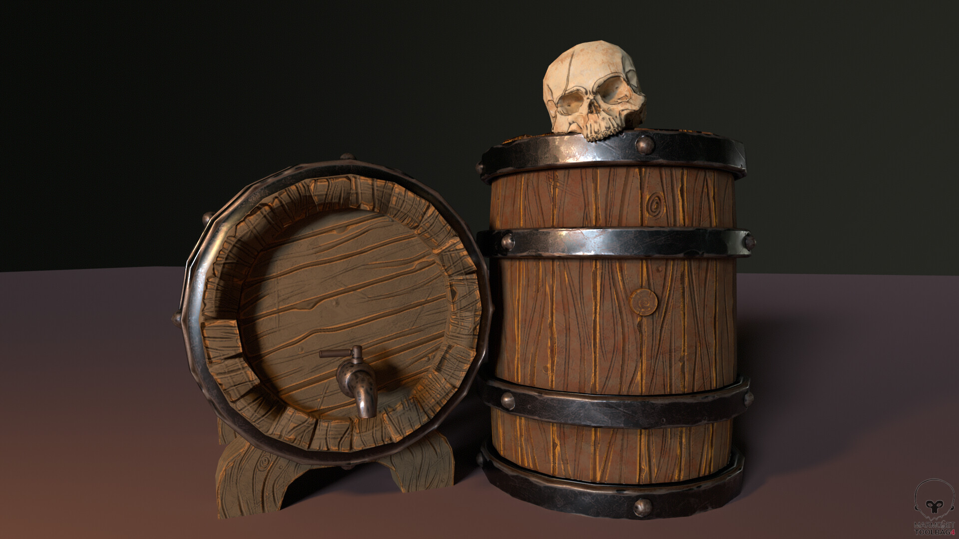 ArtStation - Low-poly game assets