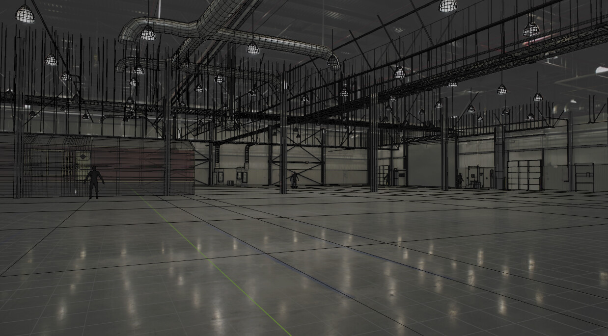 ArtStation - WIP Warehouse Environment