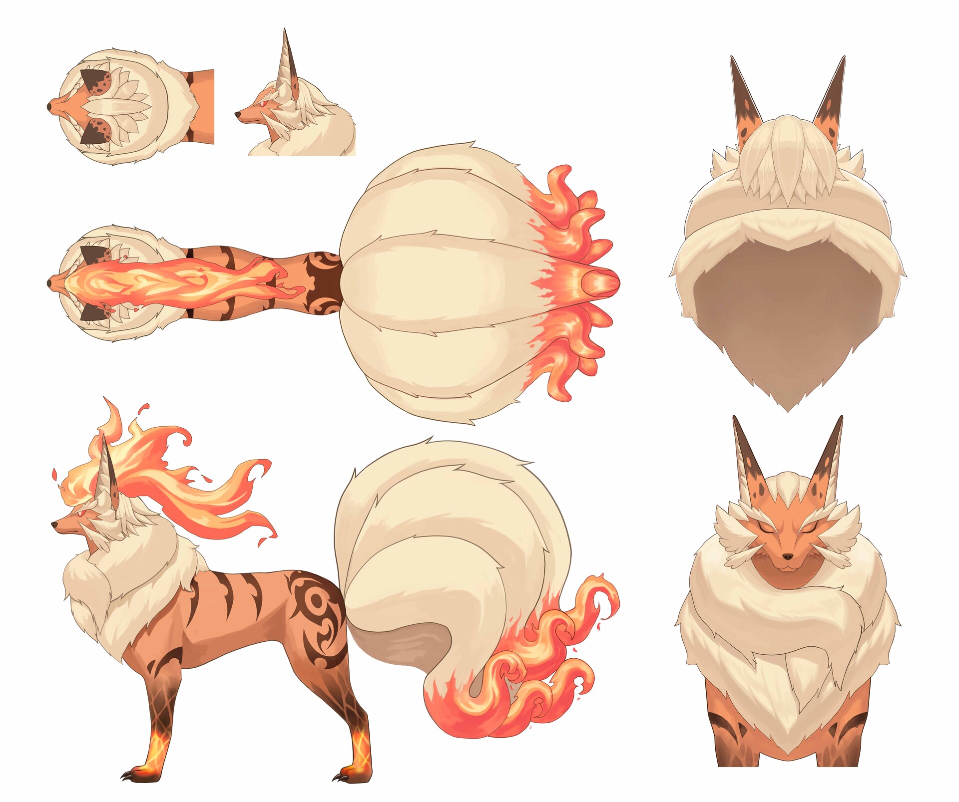 SJ Kim - 아홉 꼬리를 가진 여우 몬스터