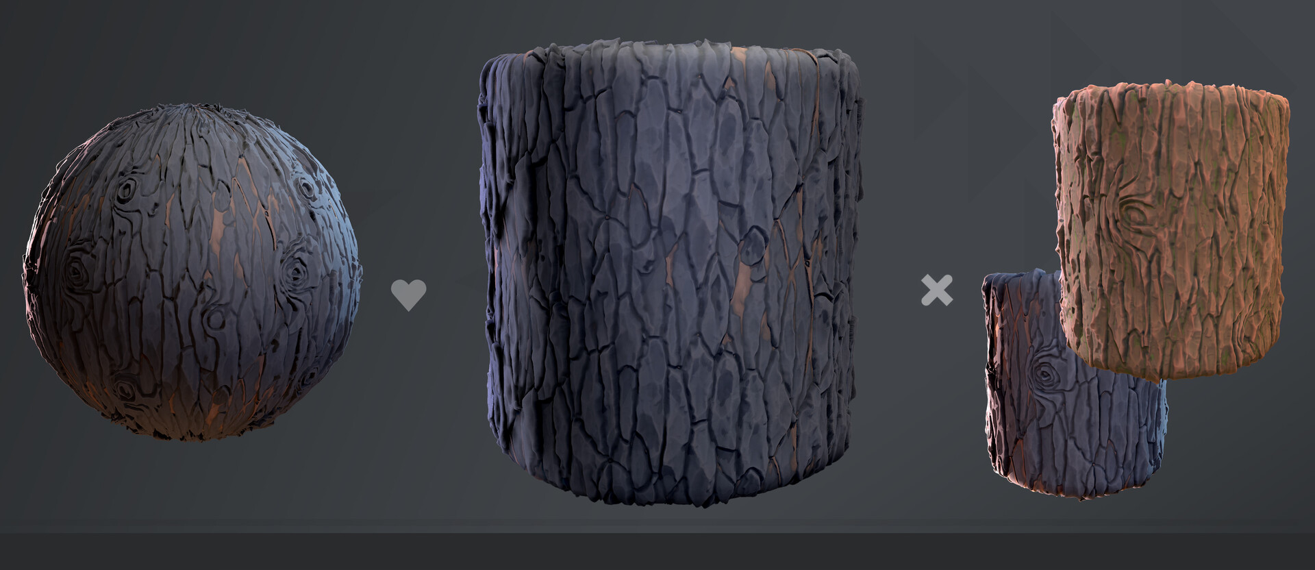 ArtStation - Pine Tree Material