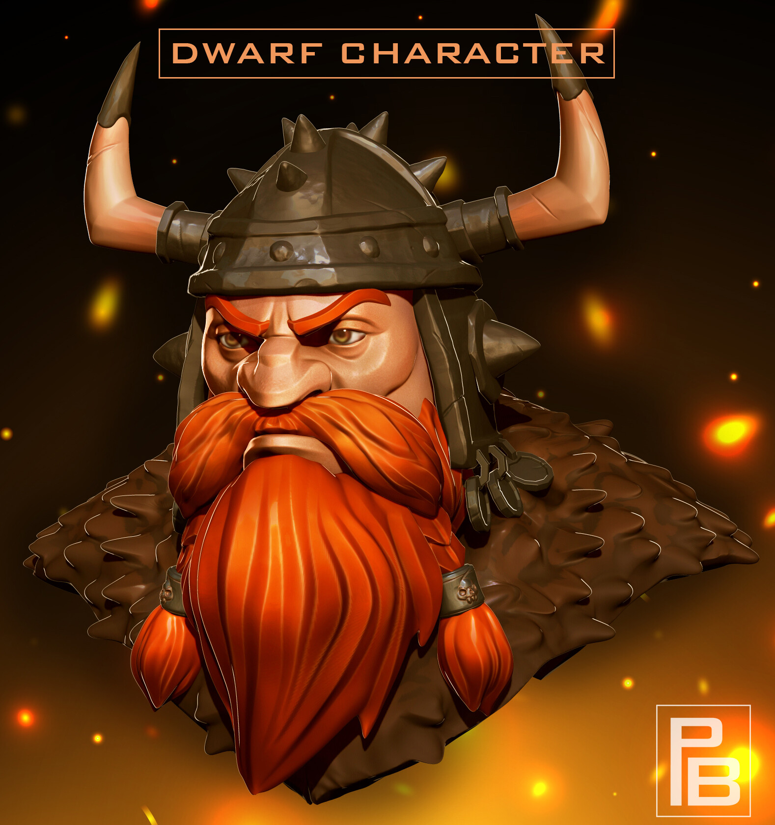 ArtStation - Stylized Dwarf Character