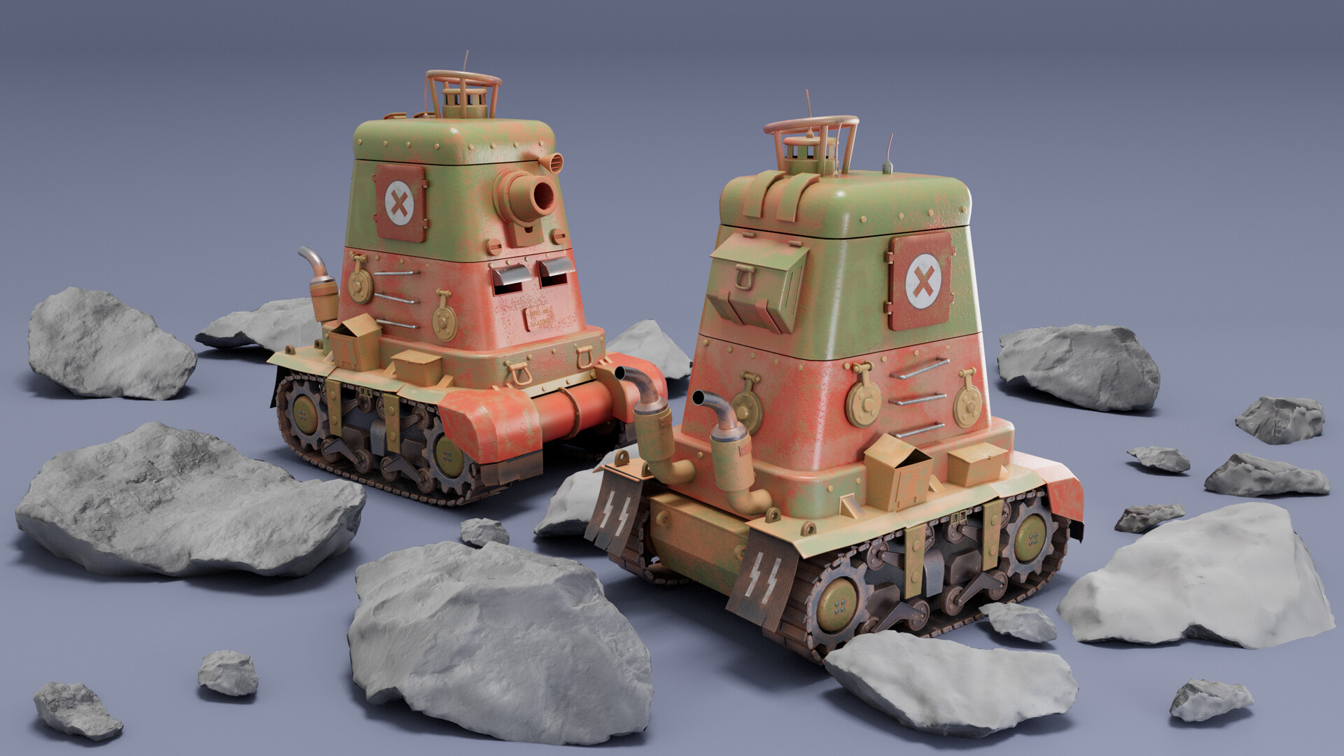 ArtStation - Army Tank