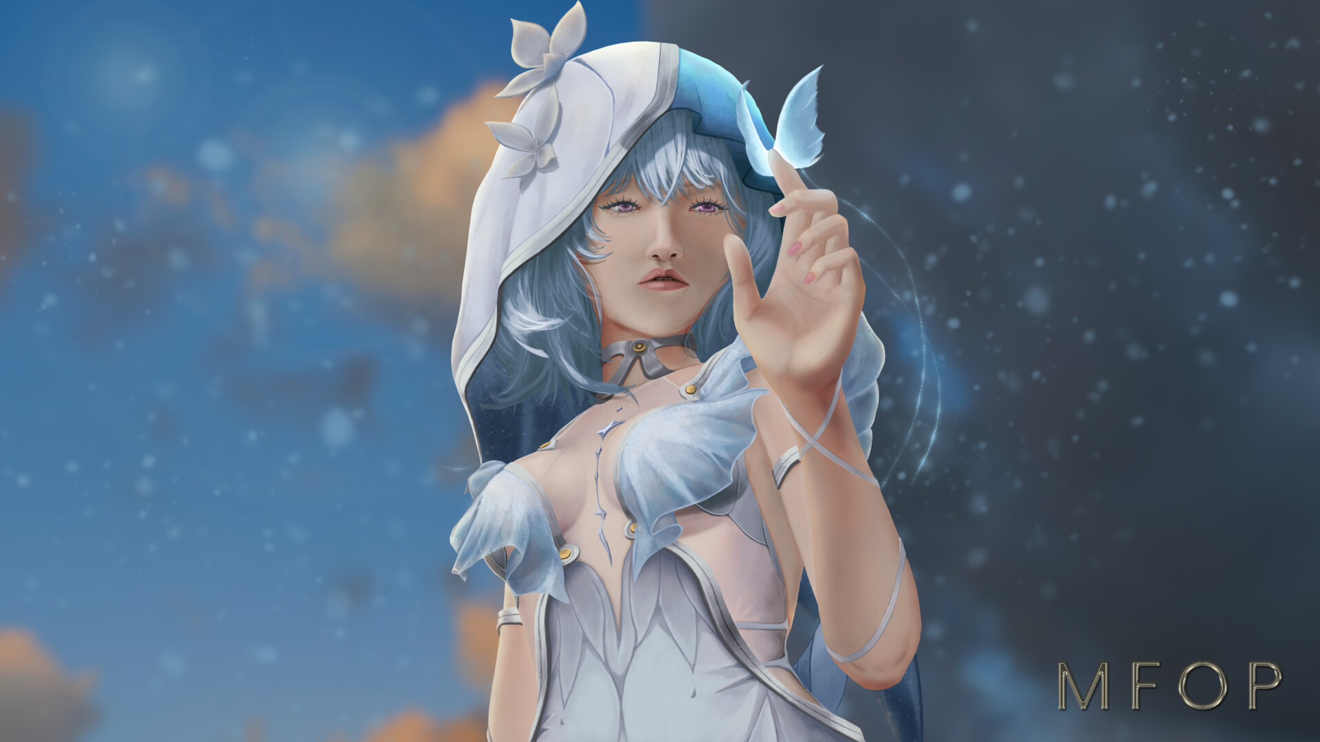 ArtStation - Visit at Mt. Firmament