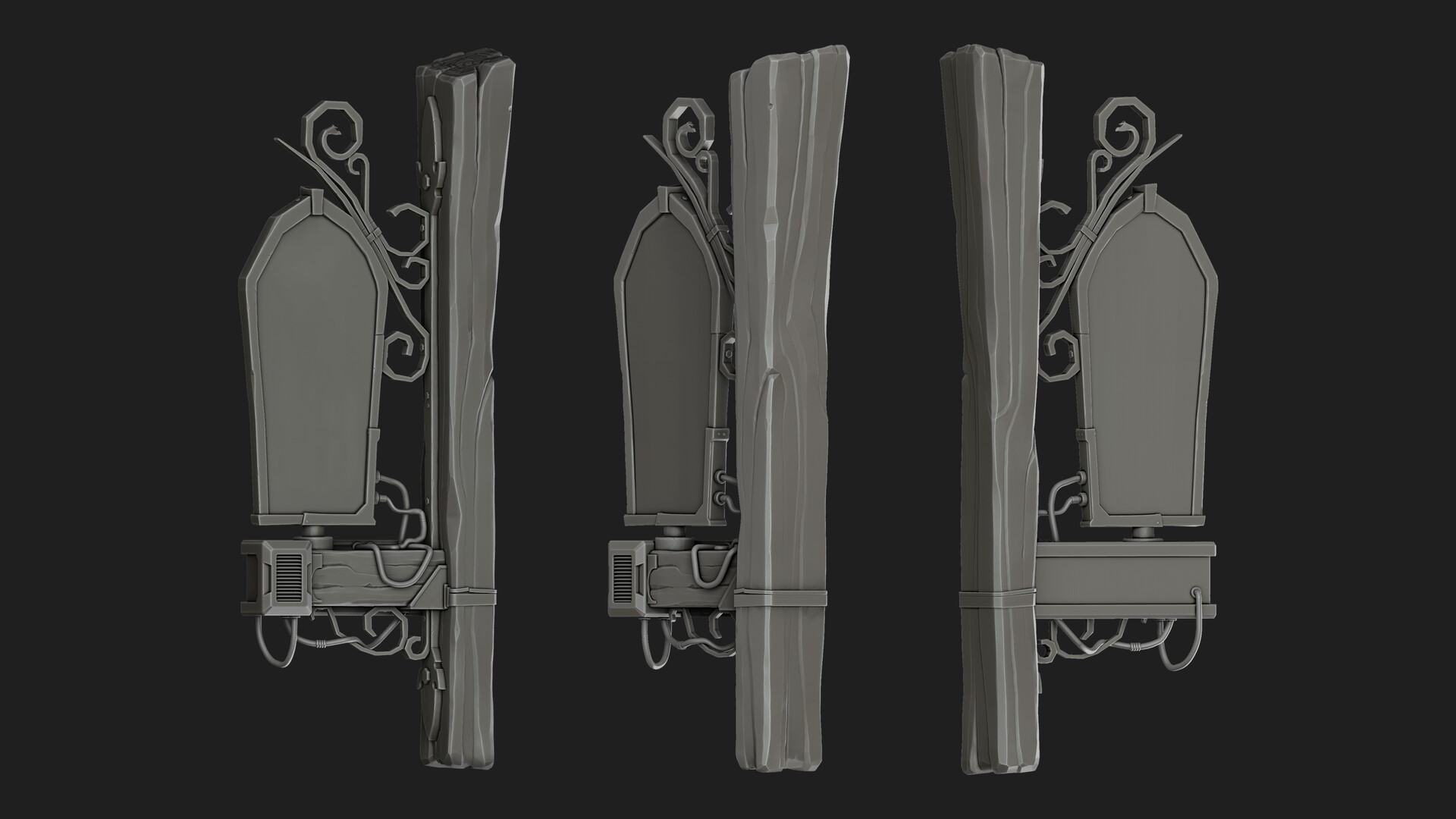 Rieun - Medieval Neon Sign