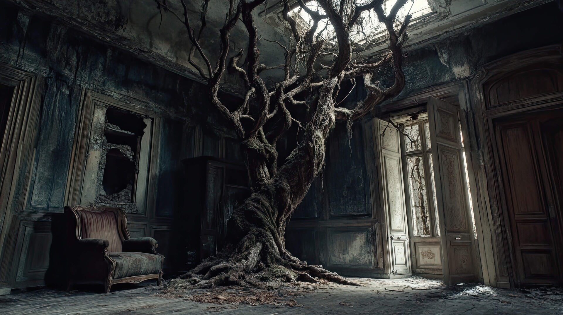 ArtStation - Living Dead Trees - Interior Reference Package Vol.01 ...