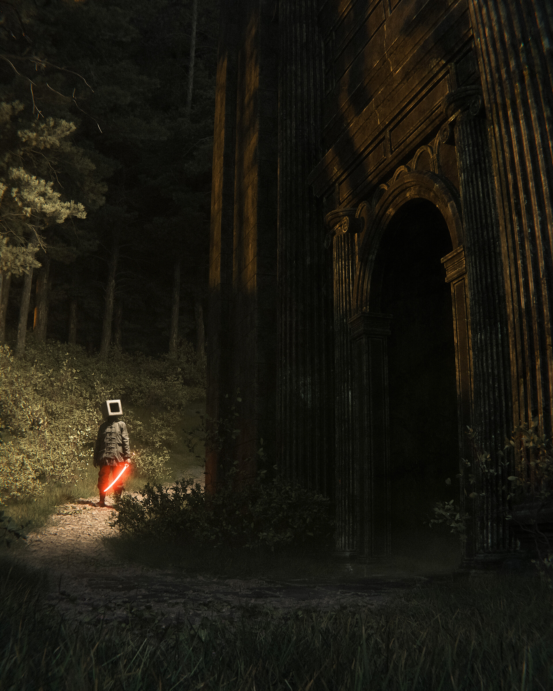 ArtStation - forbidden entrance