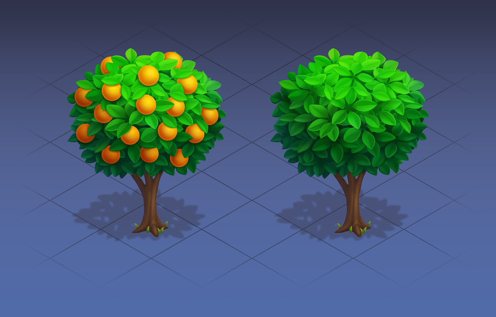 ArtStation - Orange tree