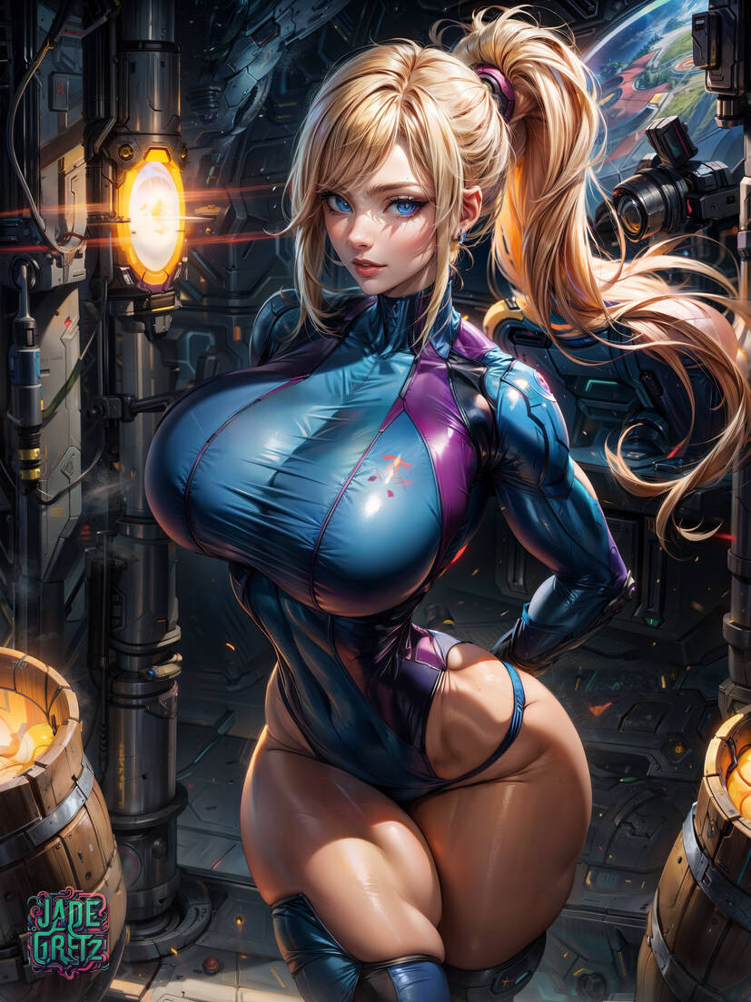 ArtStation - Samus Aran: Galactic Heroine by Jade Gretz