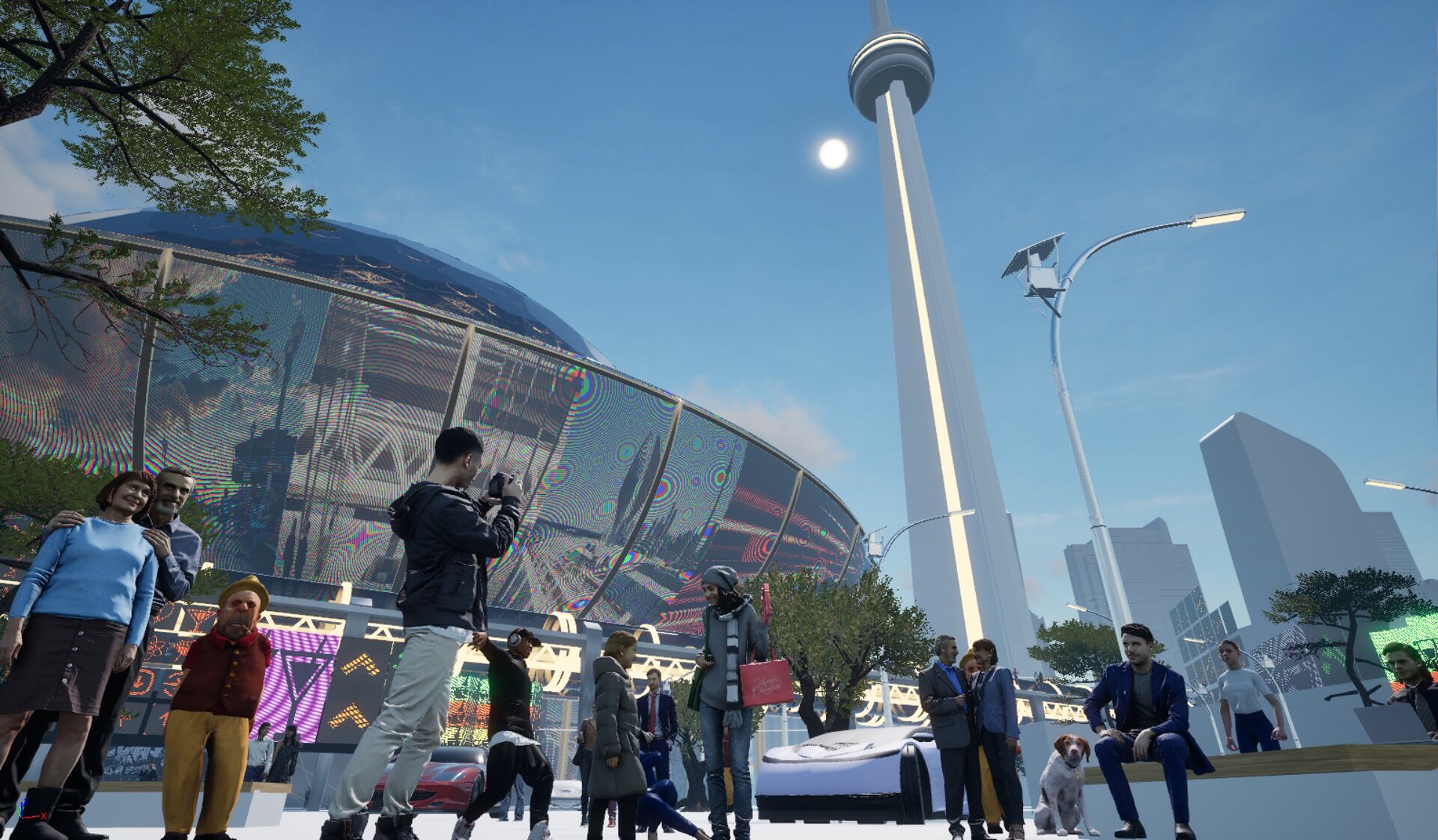 ArtStation - The VR City - a Digital VR Version of Toronto Ontario Canada