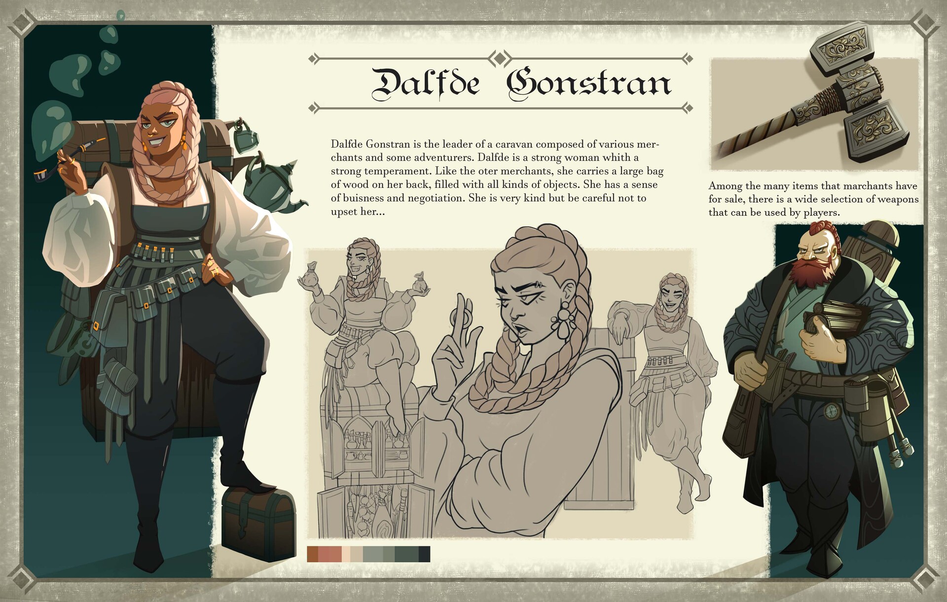 ArtStation - THE ETERNAL ARROW - Characters