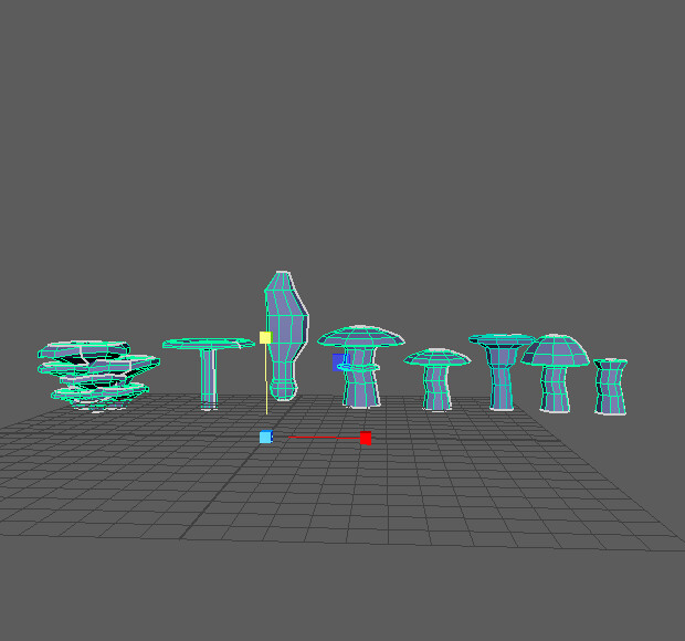 ArtStation - Capstone : Fearless - Mushroom Models 1