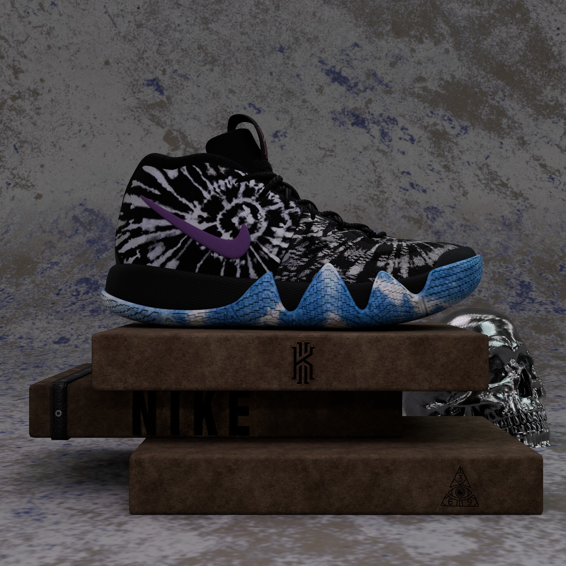 ArtStation - Nike Kyrie 4, All-Star Concept