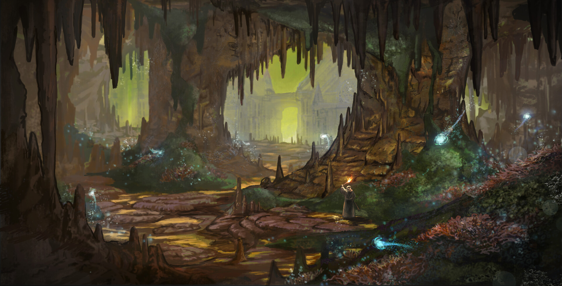 ArtStation - Underground dungeons