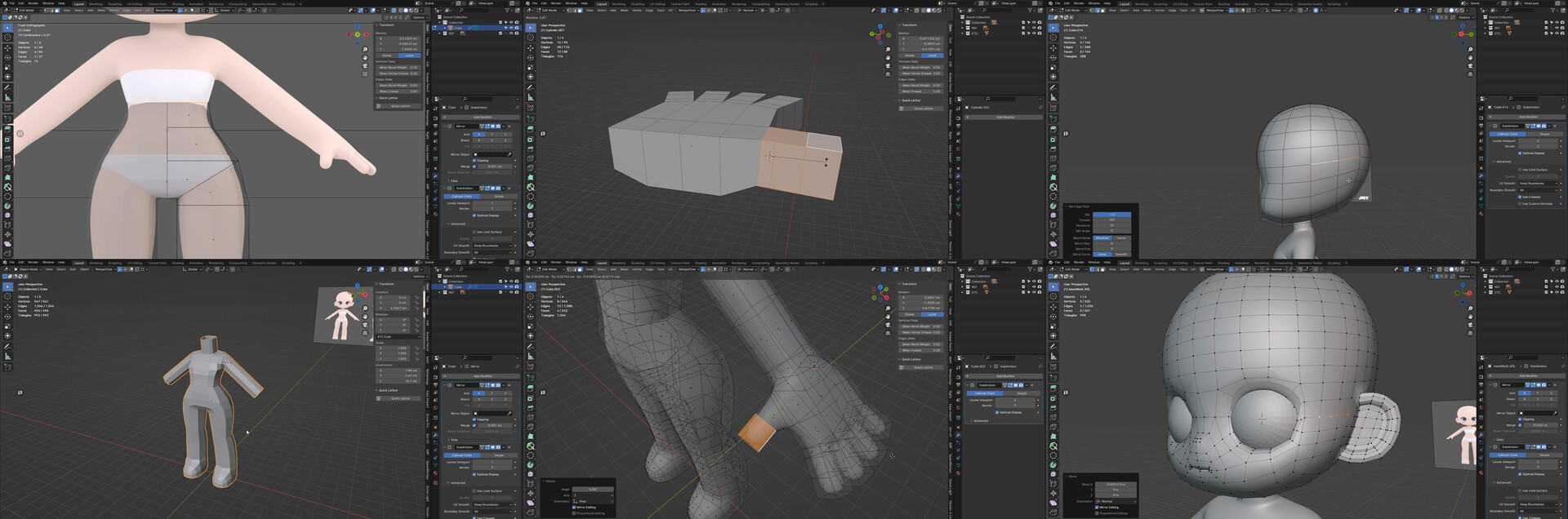 JAEYSART - Blender Character Modeling Tutorial
