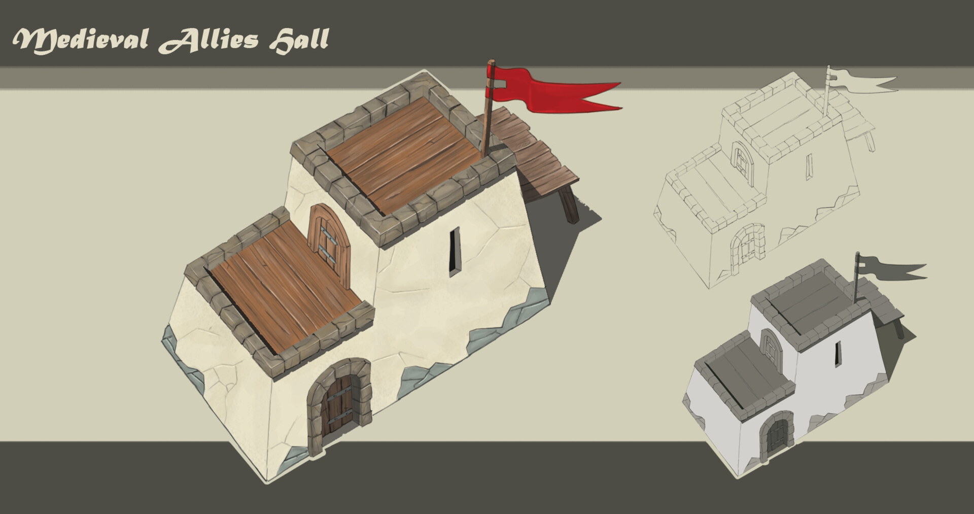 ArtStation - RTS building concept