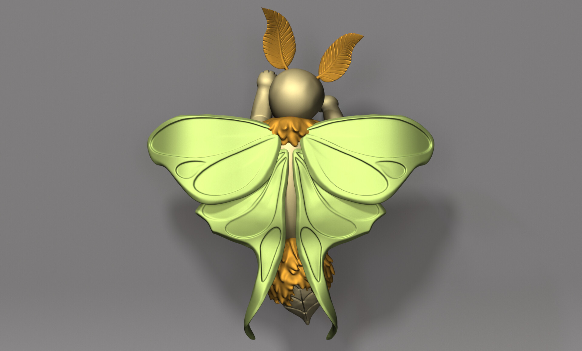 Teagan Spencer - Cat-Moth Hybrid Creature