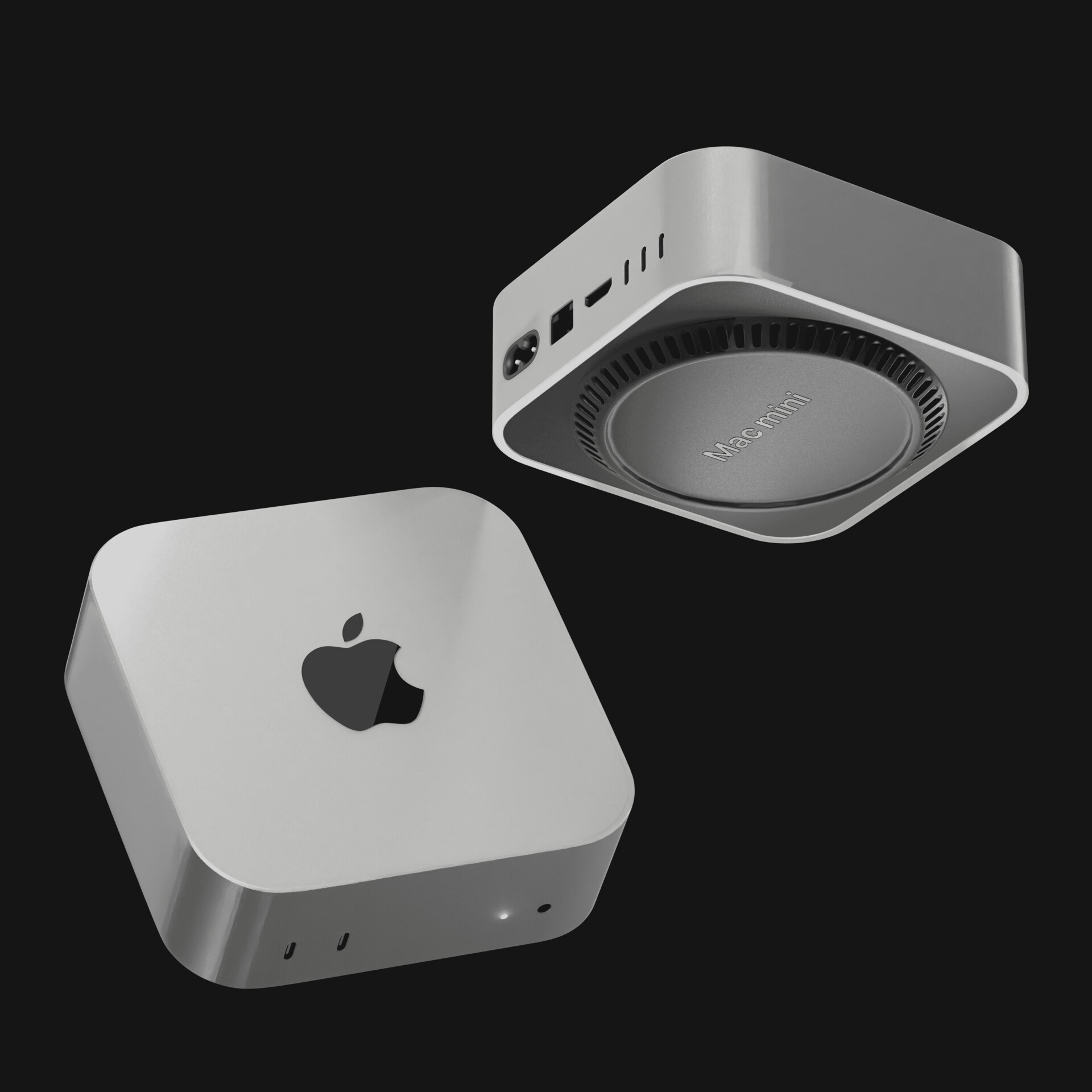 ArtStation - Mac mini 2024 with M4 Chip - High-Detail 3D Model