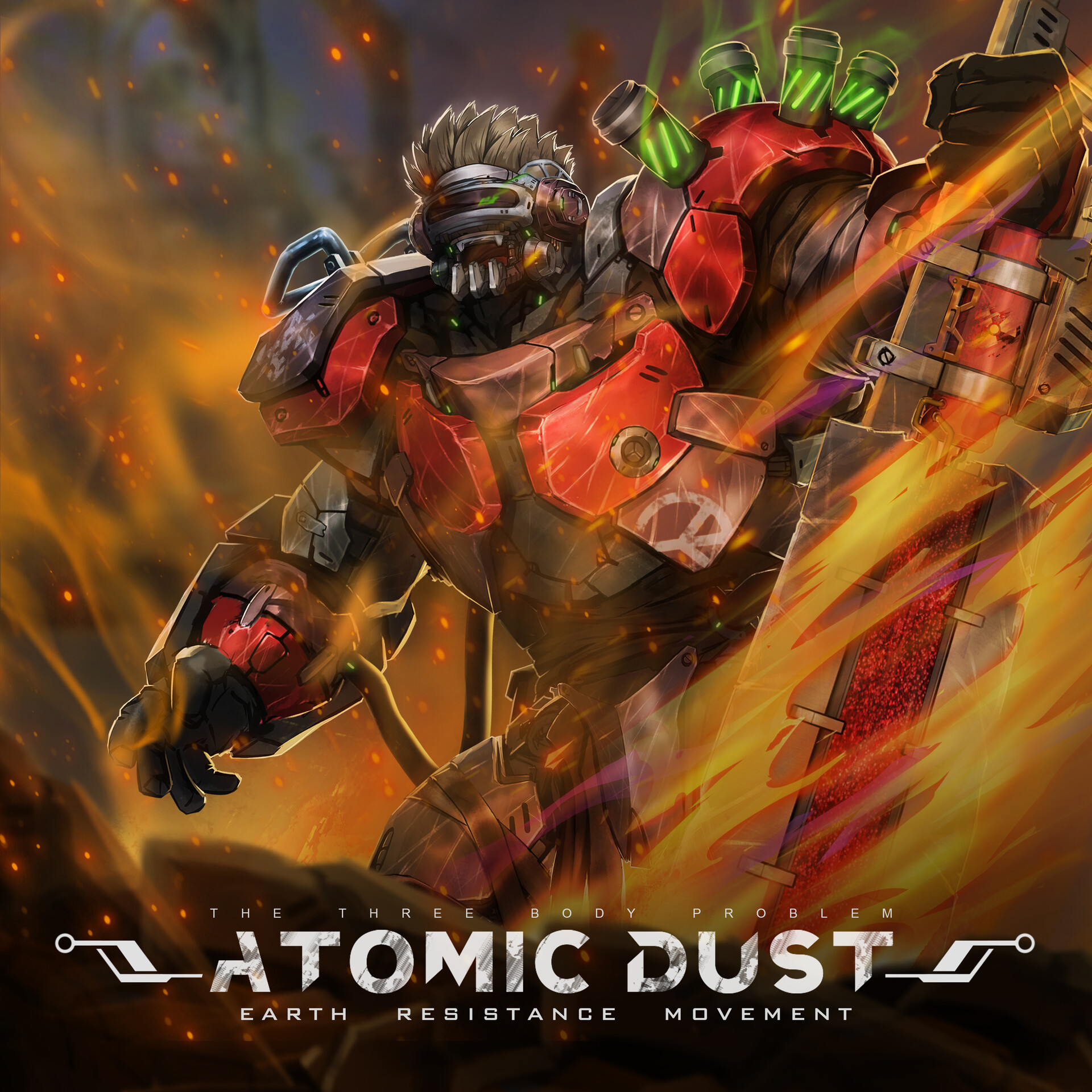 ArtStation - THE THREE-BODY PROBLEM【Earth Resistance Movement】-practice