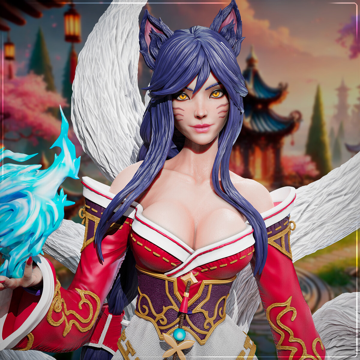 ArtStation - Ahri | League of Legends