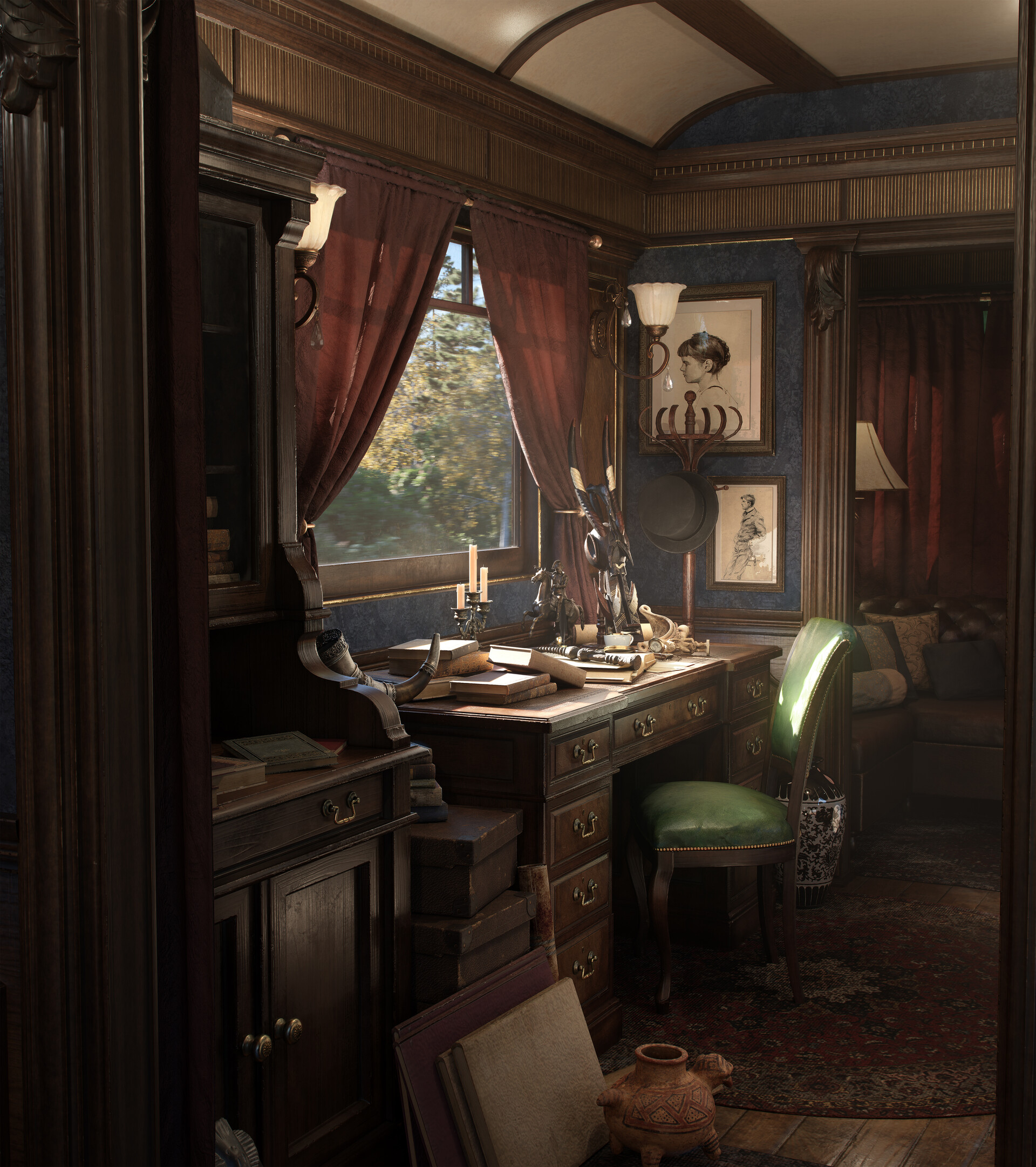 ArtStation - Train Car: Part 1