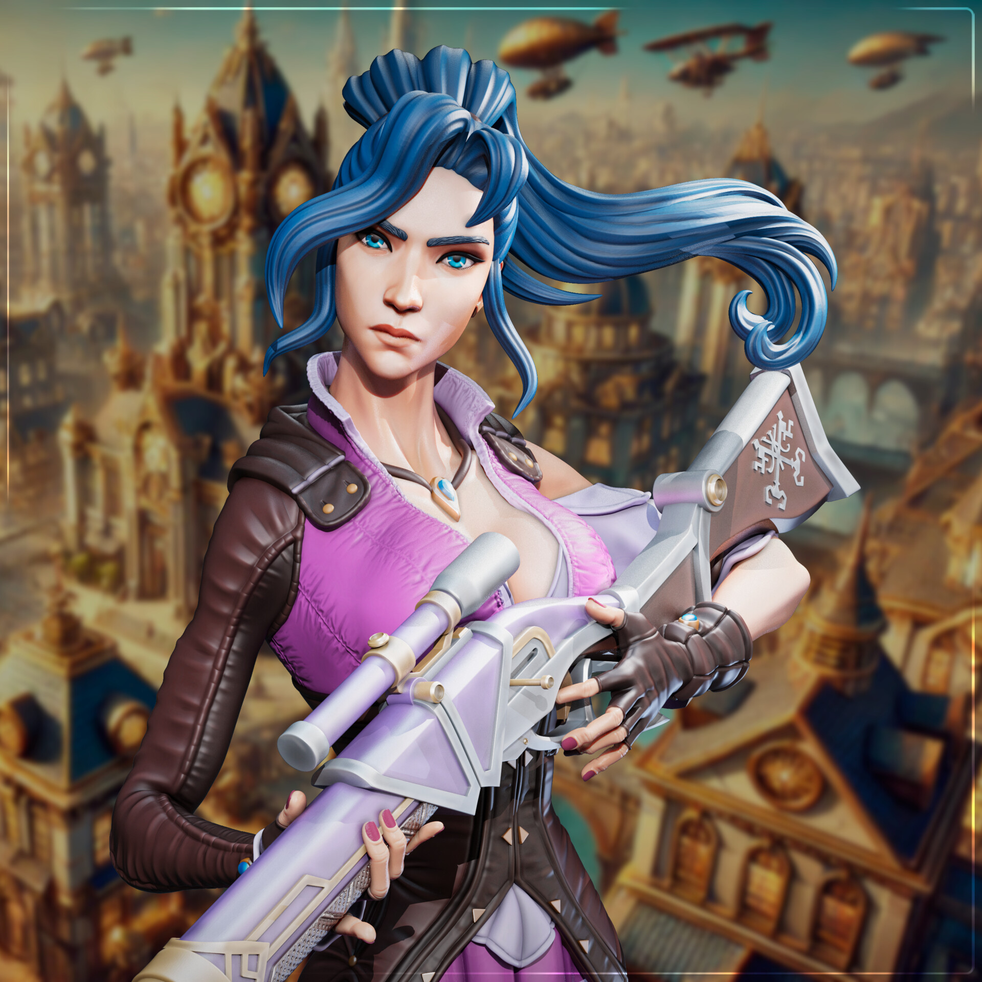 ArtStation - Caitlyn | Arcane | League of Legends