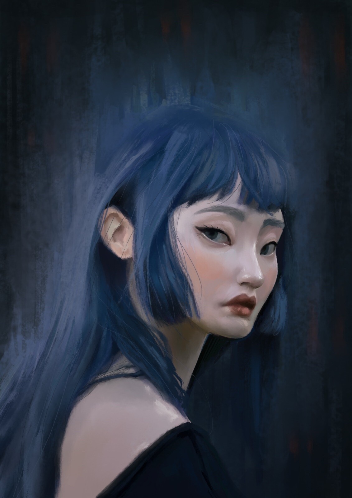 ArtStation - Asian portrait
