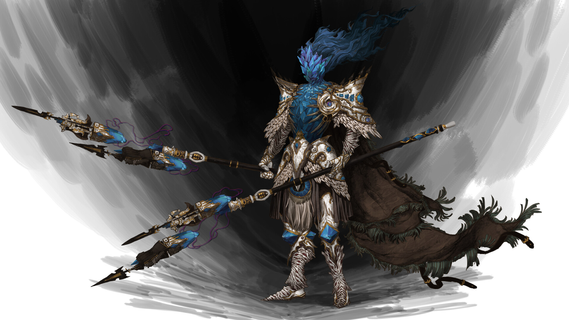 ArtStation - BELIEVER - Crystal Knight Faction - Graduation Project