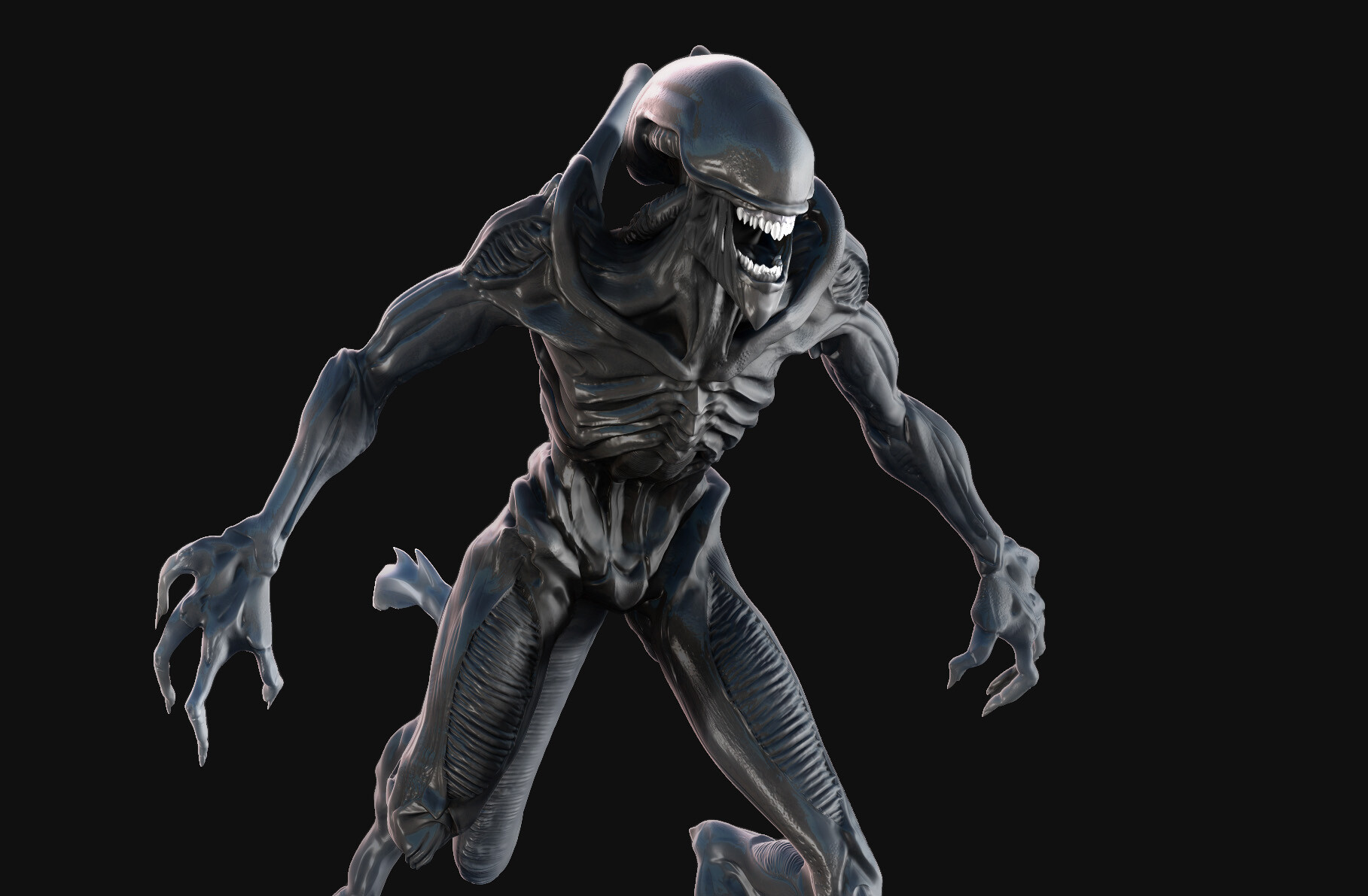 ArtStation - Xenomorph Sculpt