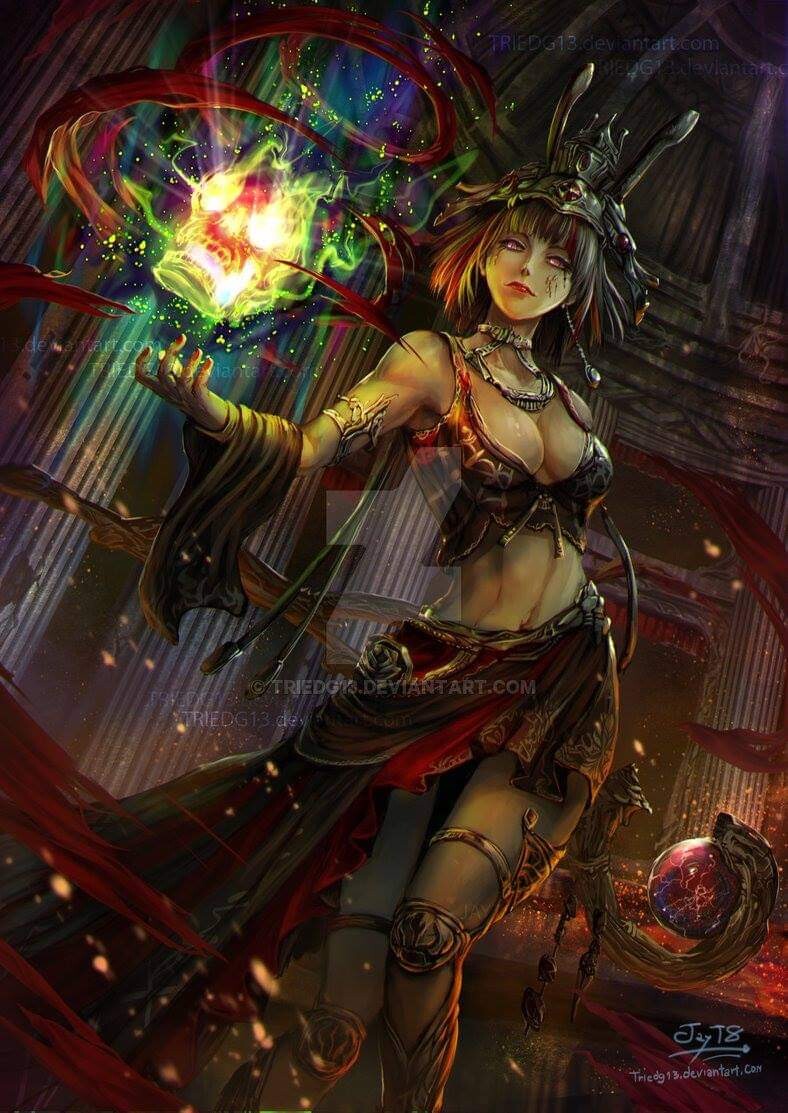 ArtStation - Fantasy cardgame selfproject