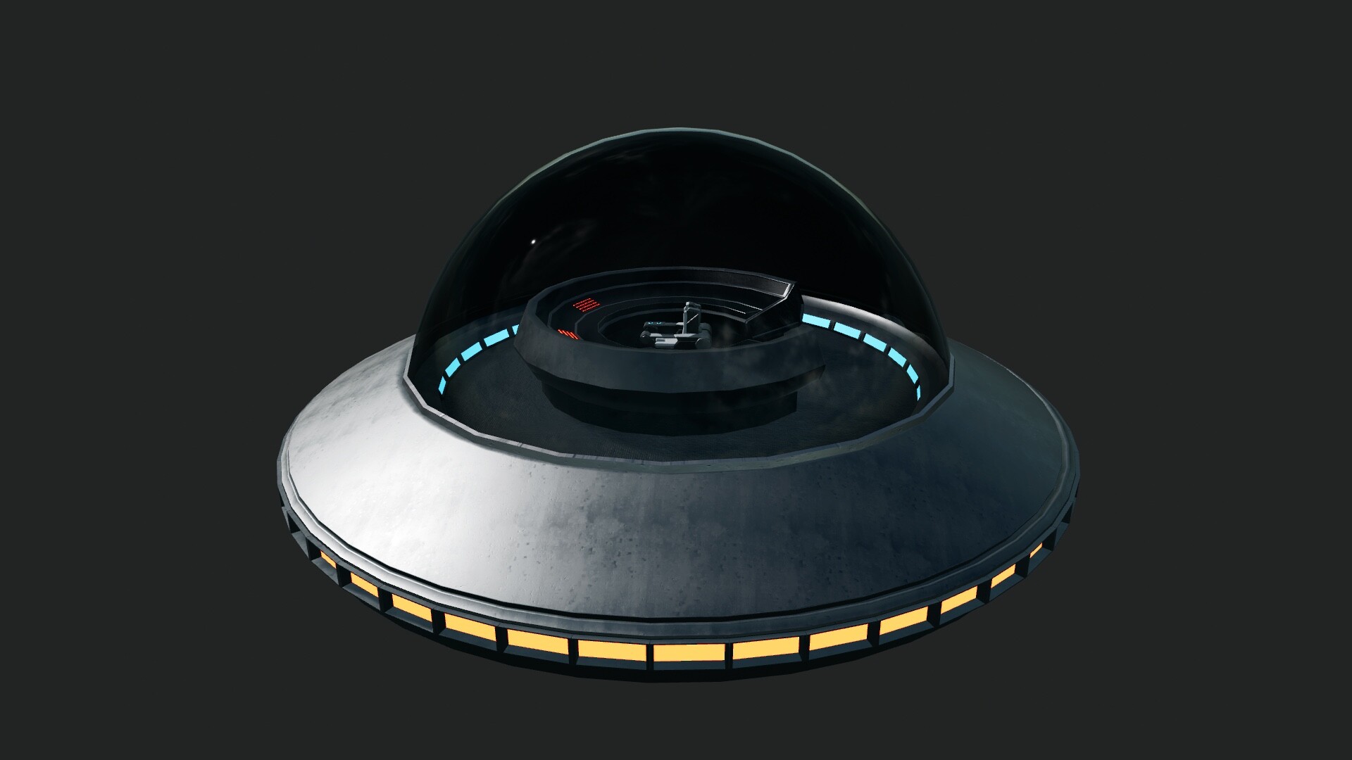 Joshua Kolkin - Crashed Saucer Detail Highlight: Cock-Pit