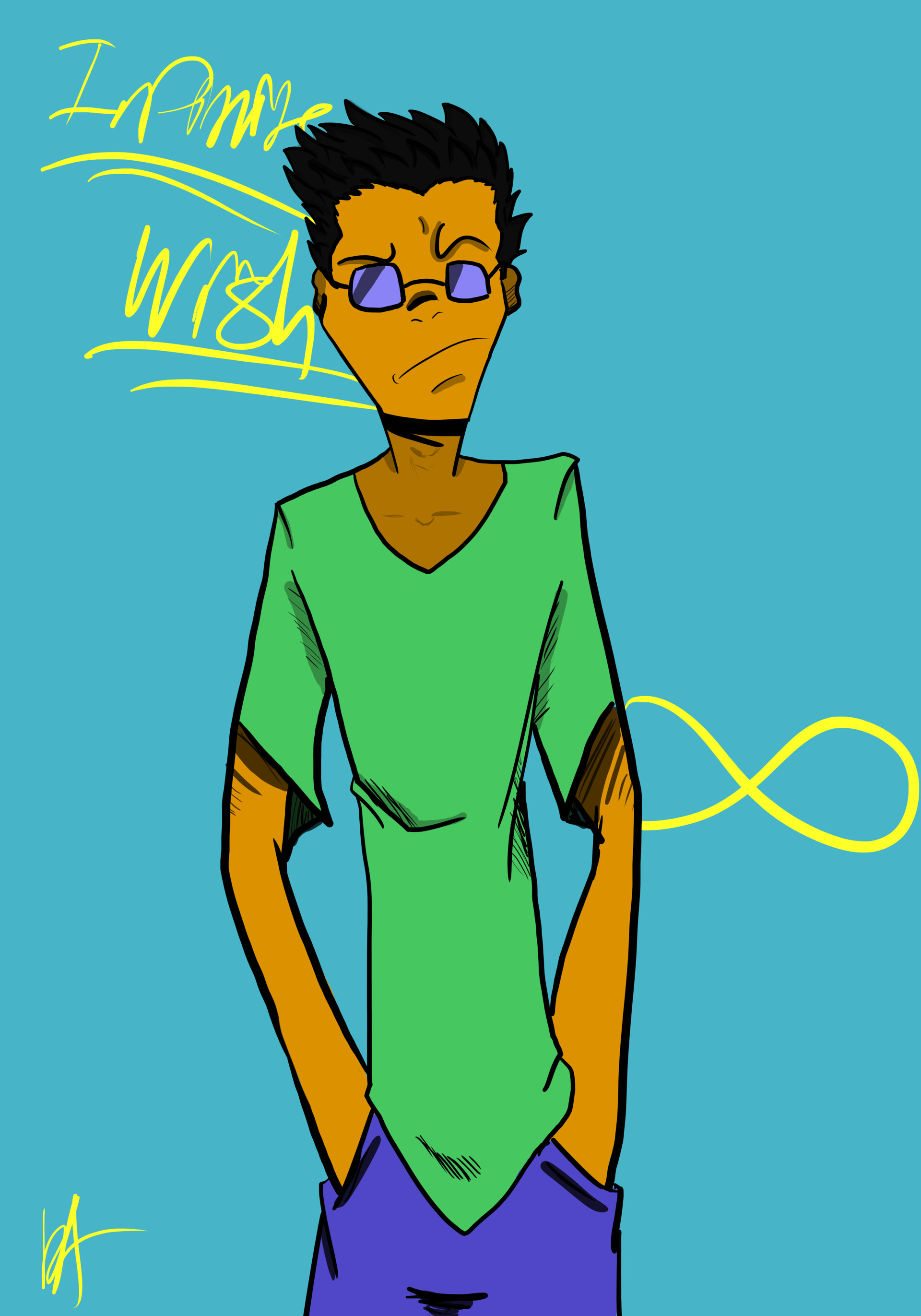 ArtStation - "Infinite Wish" character concept