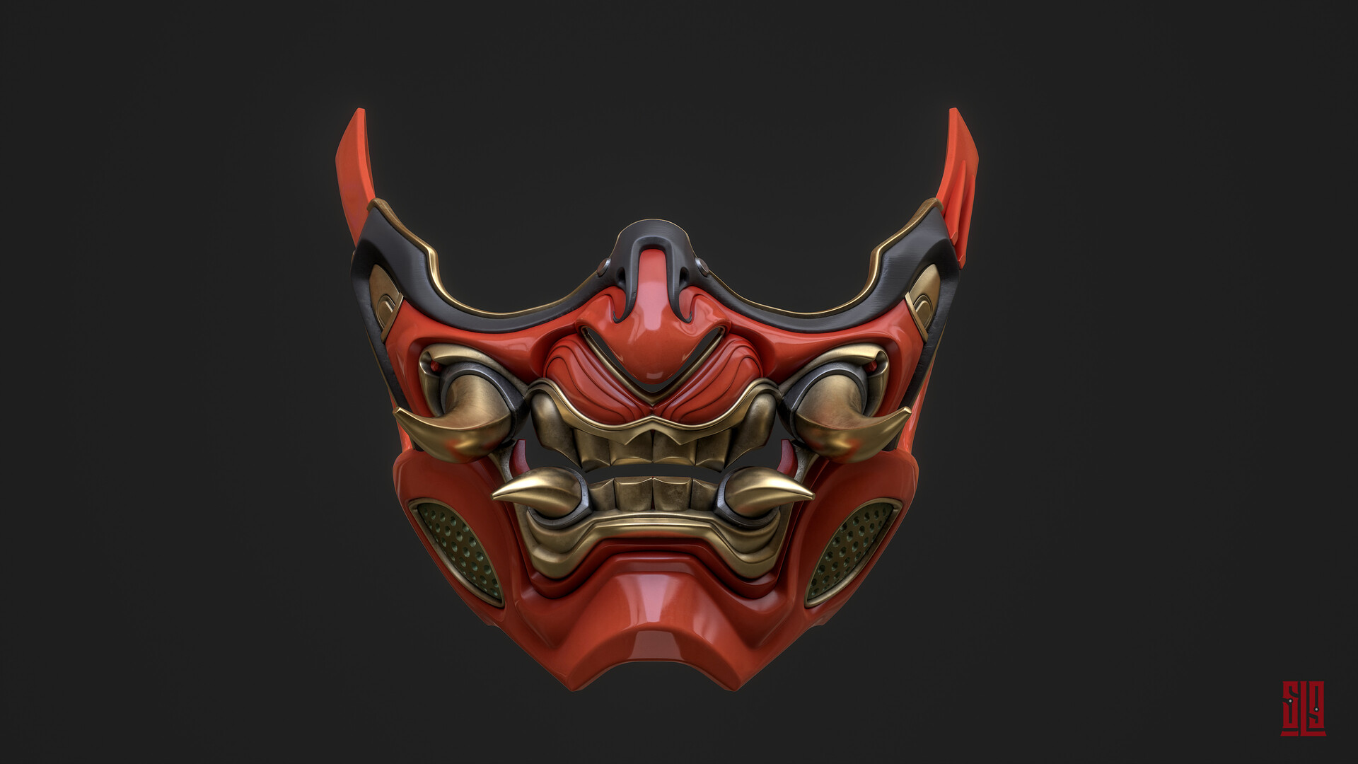 Vadim B - Oni Mask 3D Print