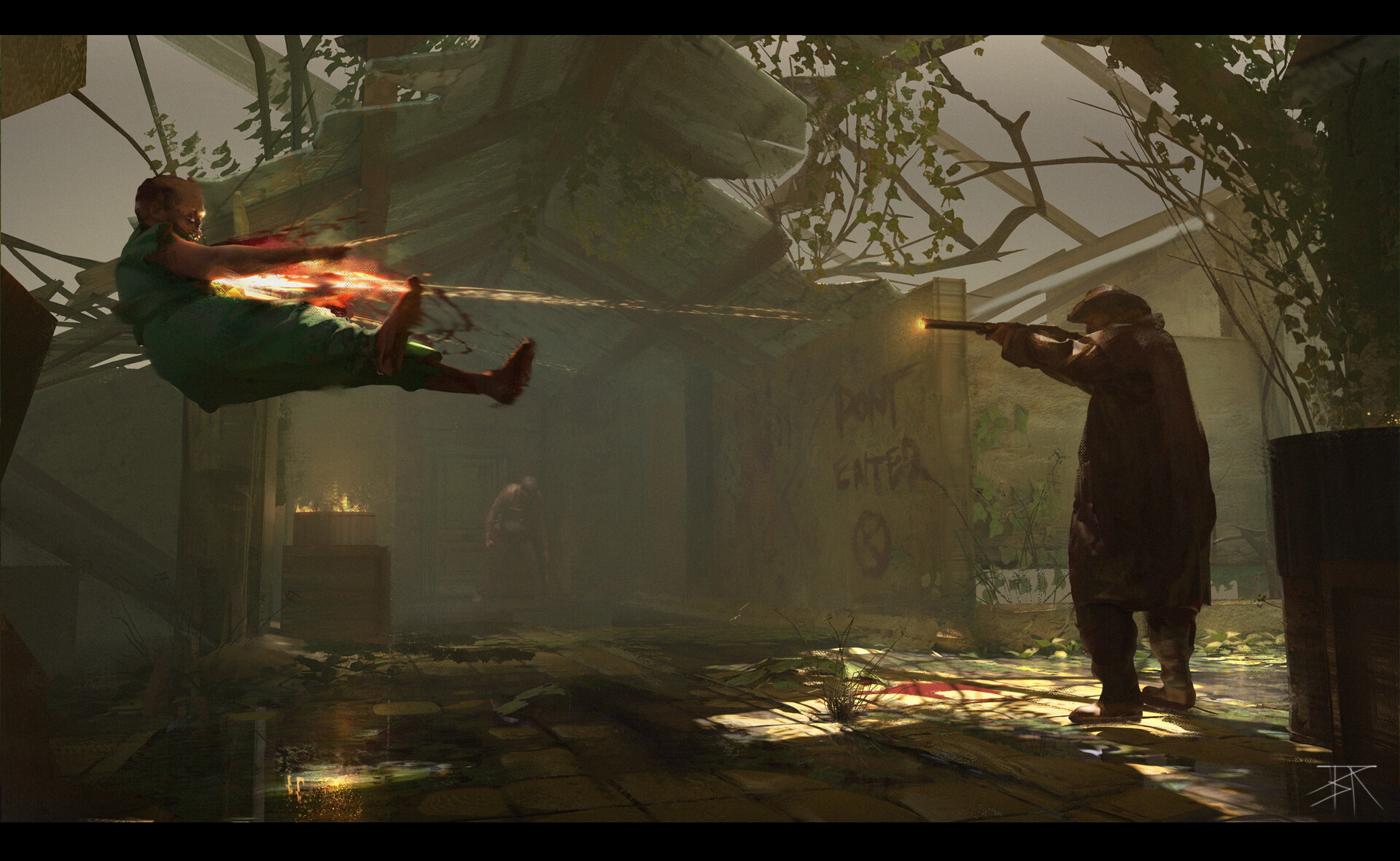 ArtStation - Zombie Apocalypse Concept Key