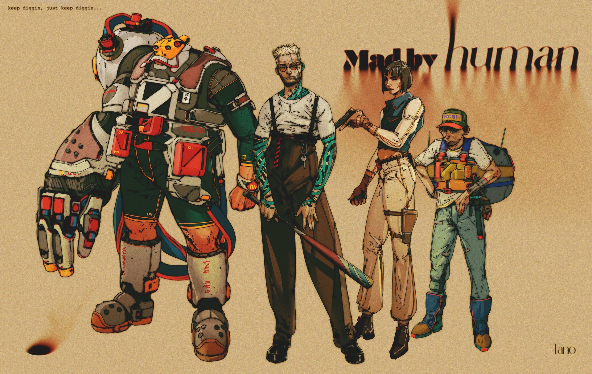 ArtStation - Mad by human