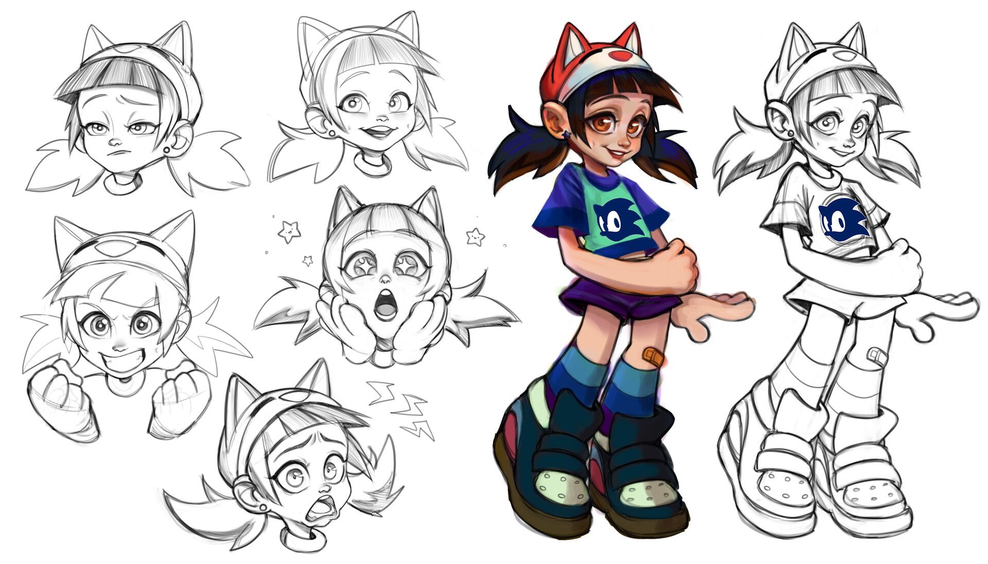 ArtStation - 'OC VS CREATOR' ANIMATION TREND - Character Concept Art ...