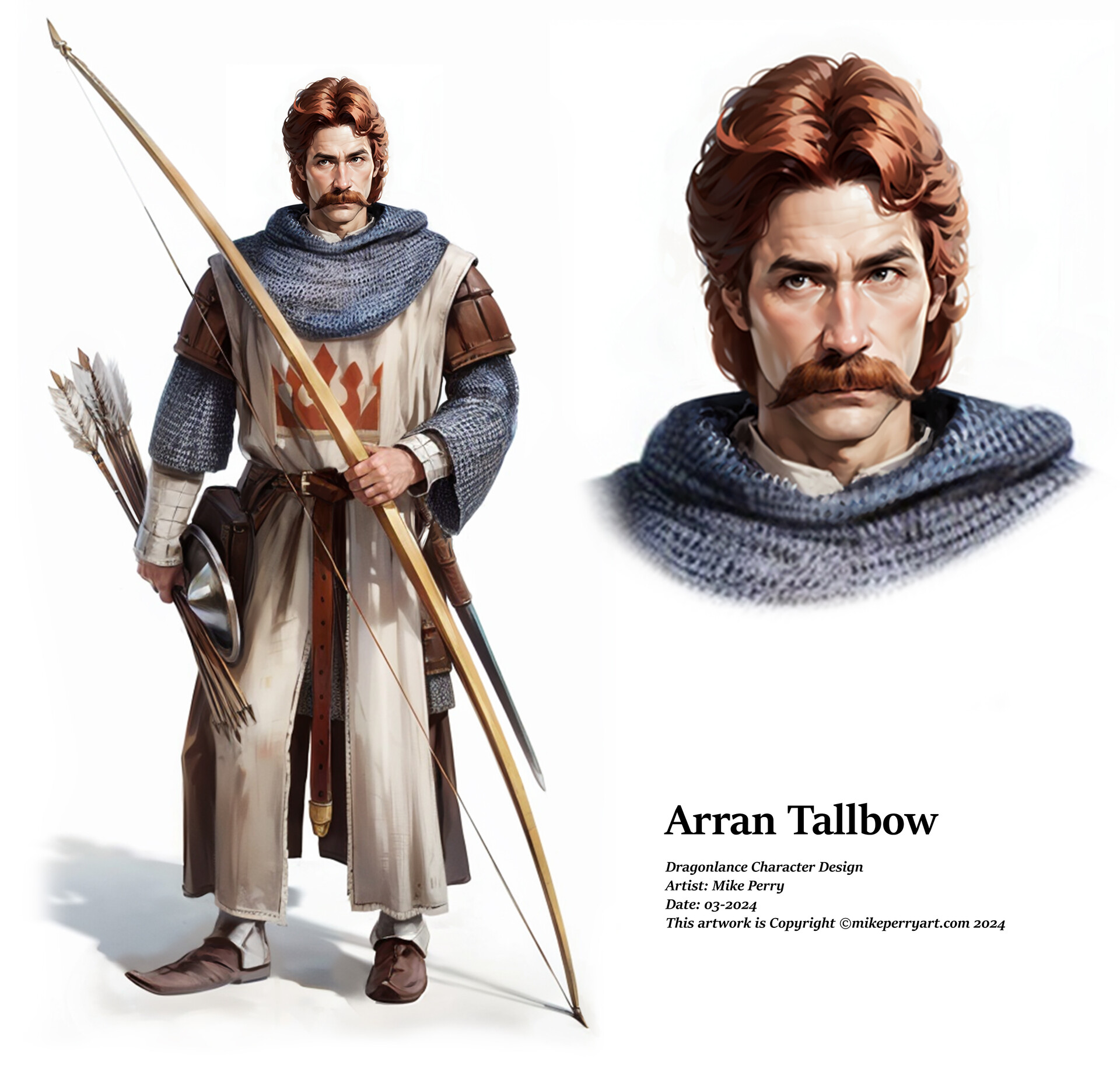 mike perry art.com - Knight's of Solamnia from the Dragon Lance game ...