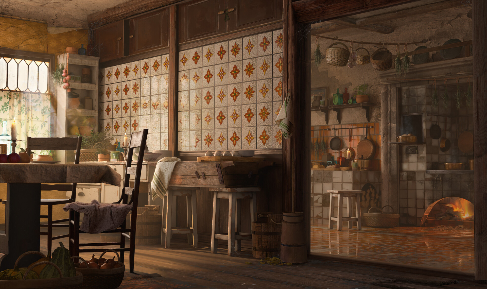 ArtStation - Interior kitchen