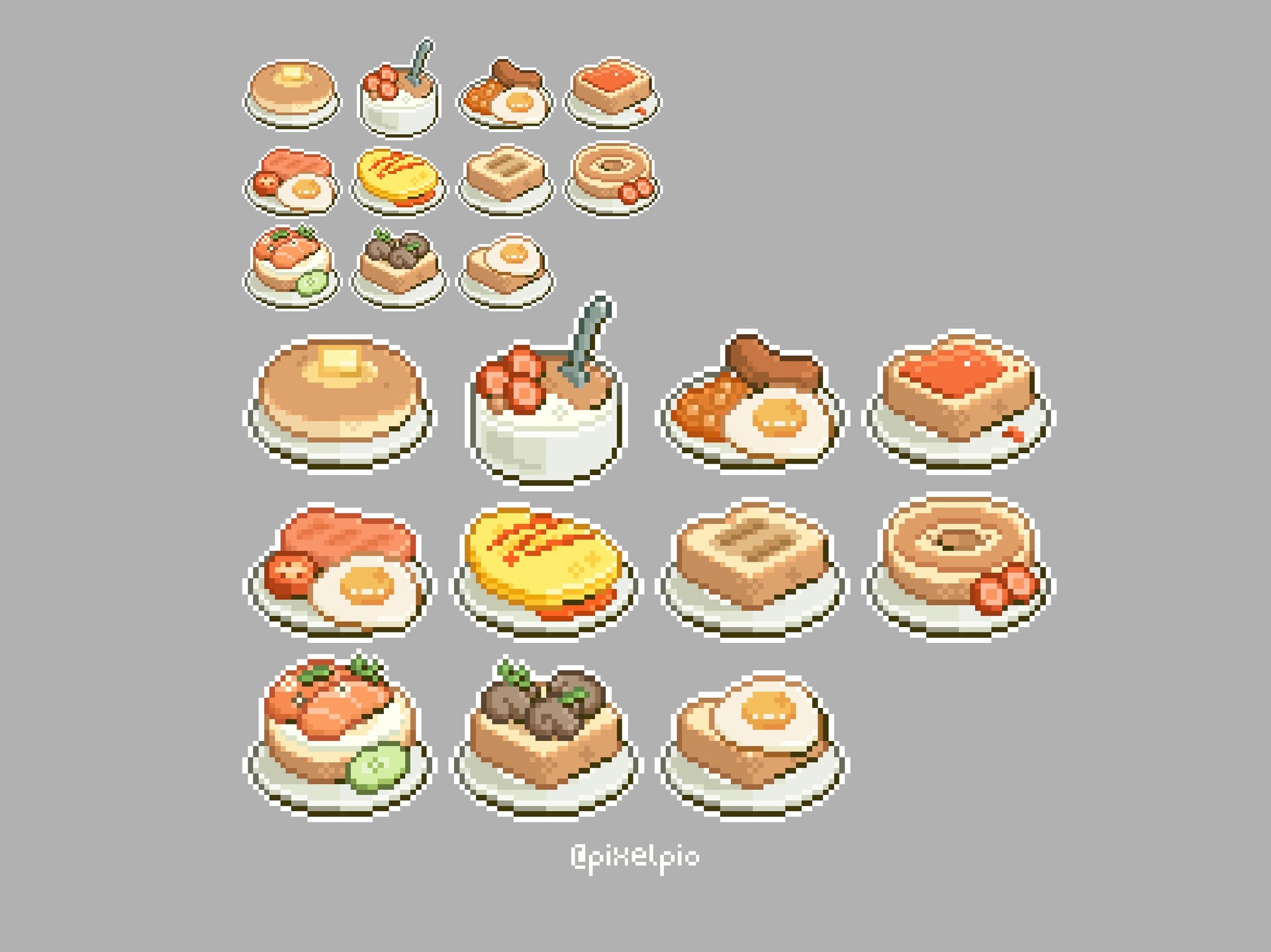ArtStation - Pixel Art Food